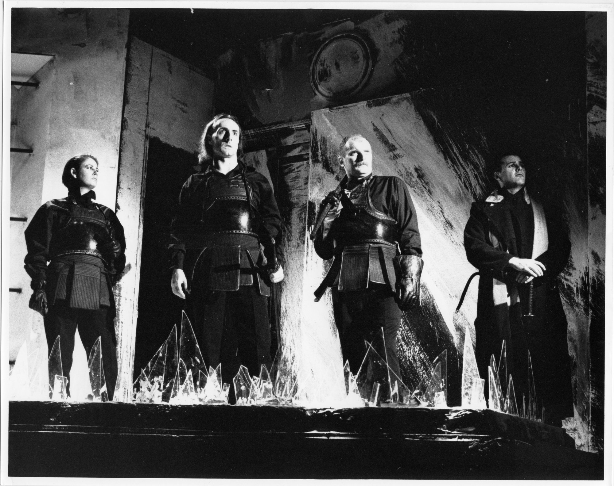 Rod Ansell (second from left) in "Macbeth", The Hunter Valley Theatre ...