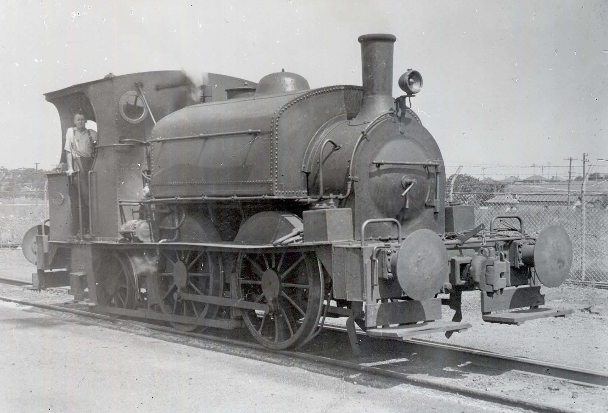 Stuart & Lloyds, Locomotive No. 2, ex-JABAS Colleries, Mayfield, [1941 ...
