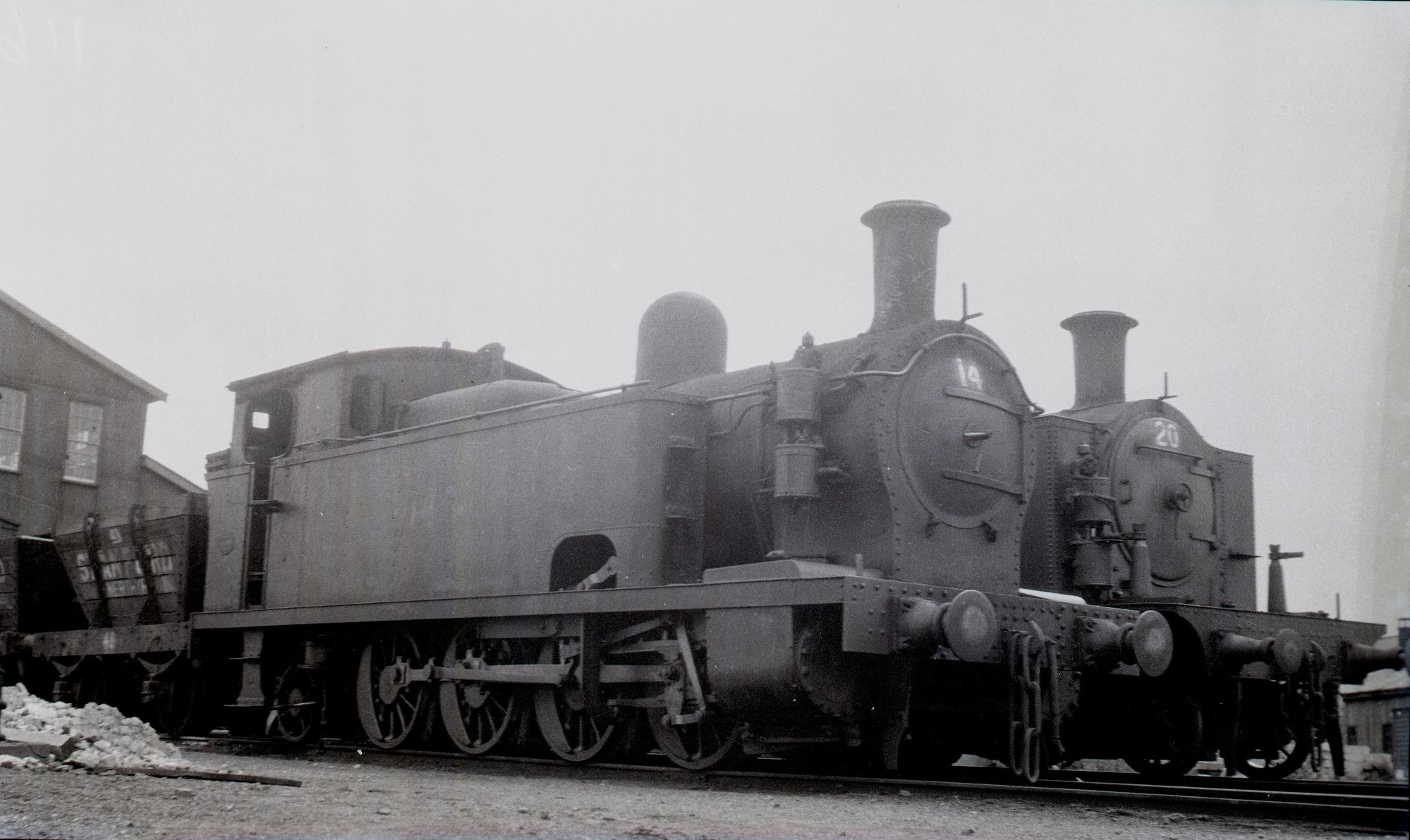 Class Steam Locomotive number 20, 2-8-2 tank engine Number 14, 0-8-10 0 ...