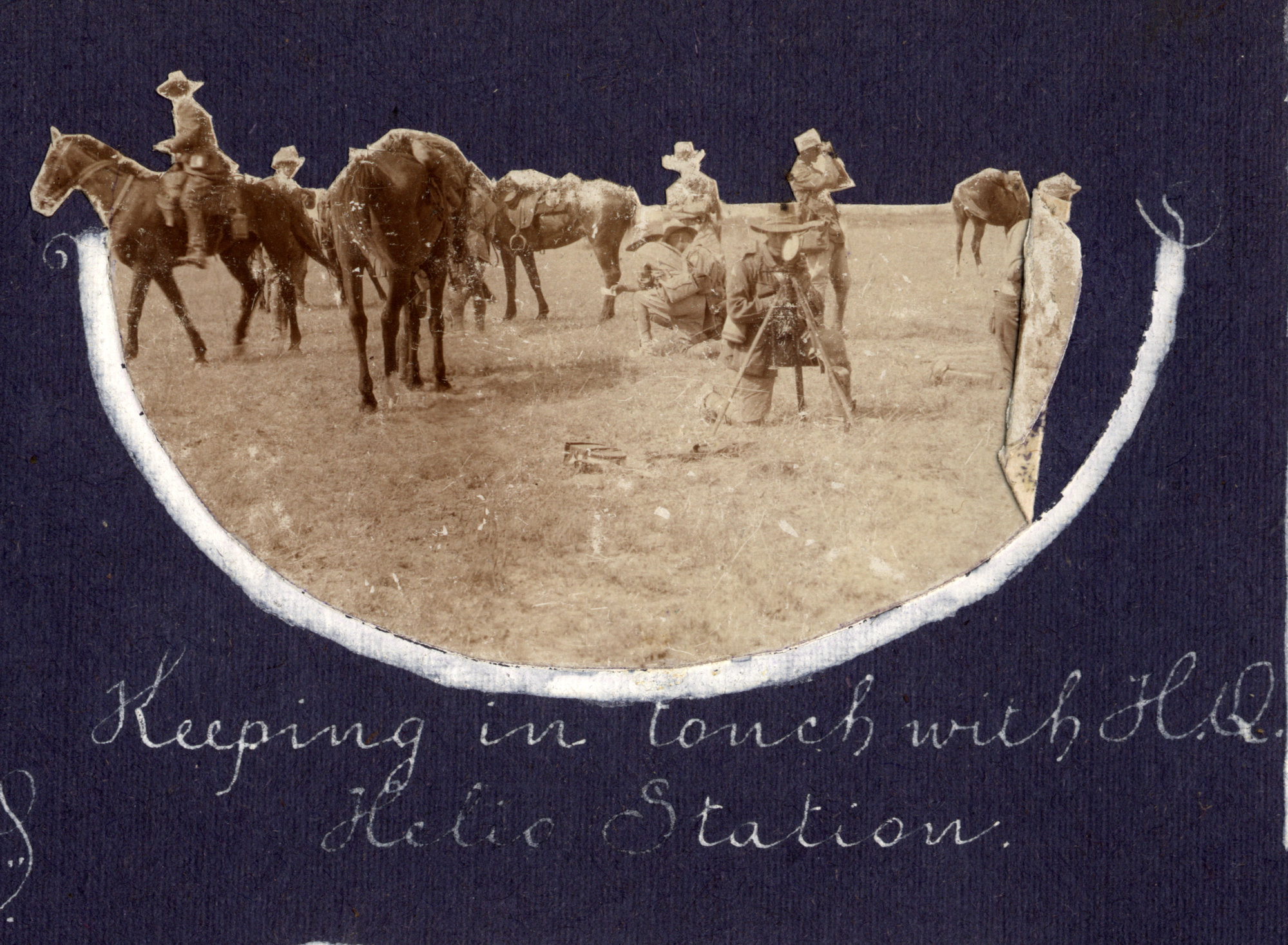 Keeping in touch with HQ, Heliograph Station | Living Histories