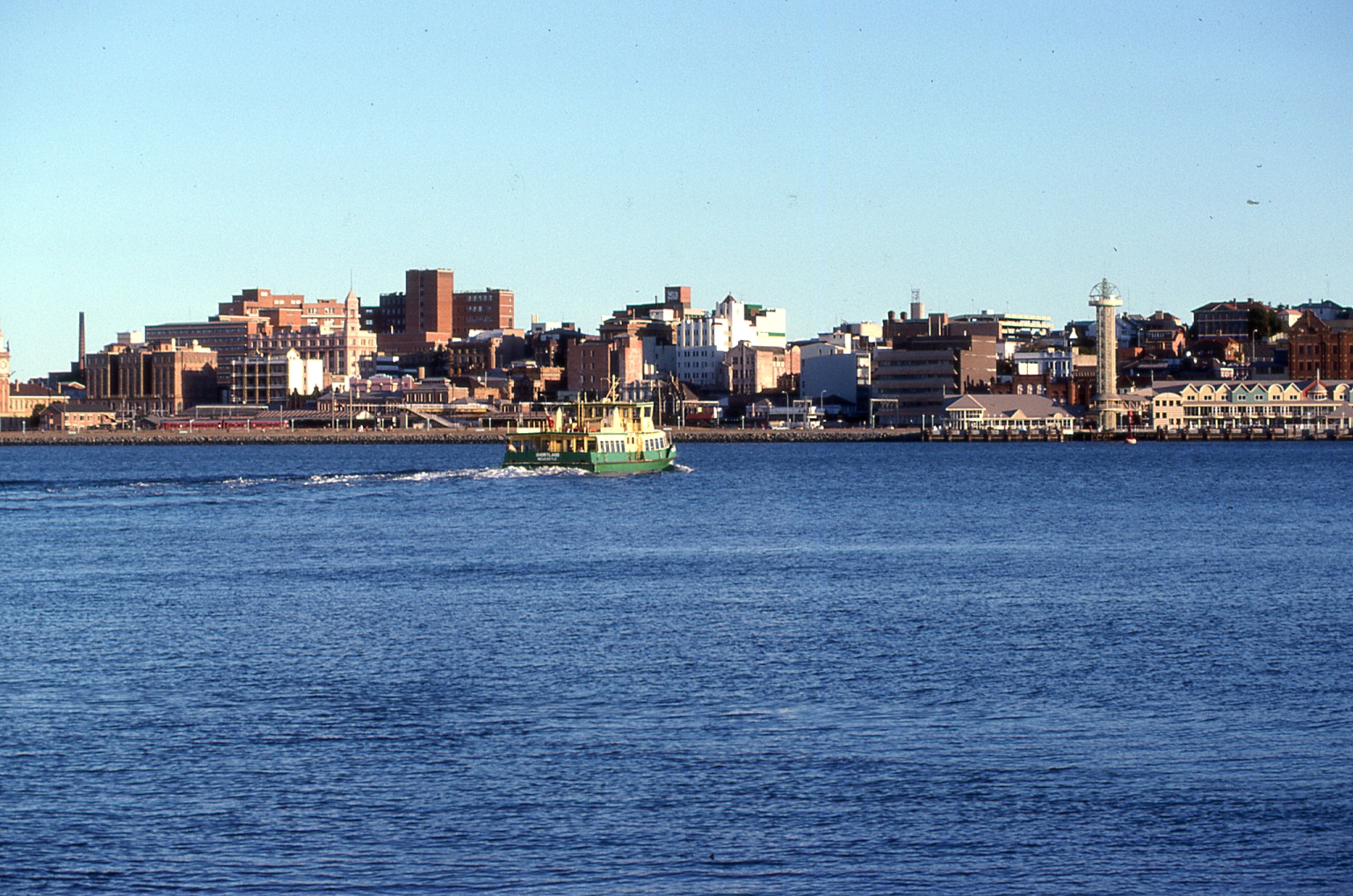 Stockton ferry on way to Queens Wharf, Newcastle, NSW | Living Histories