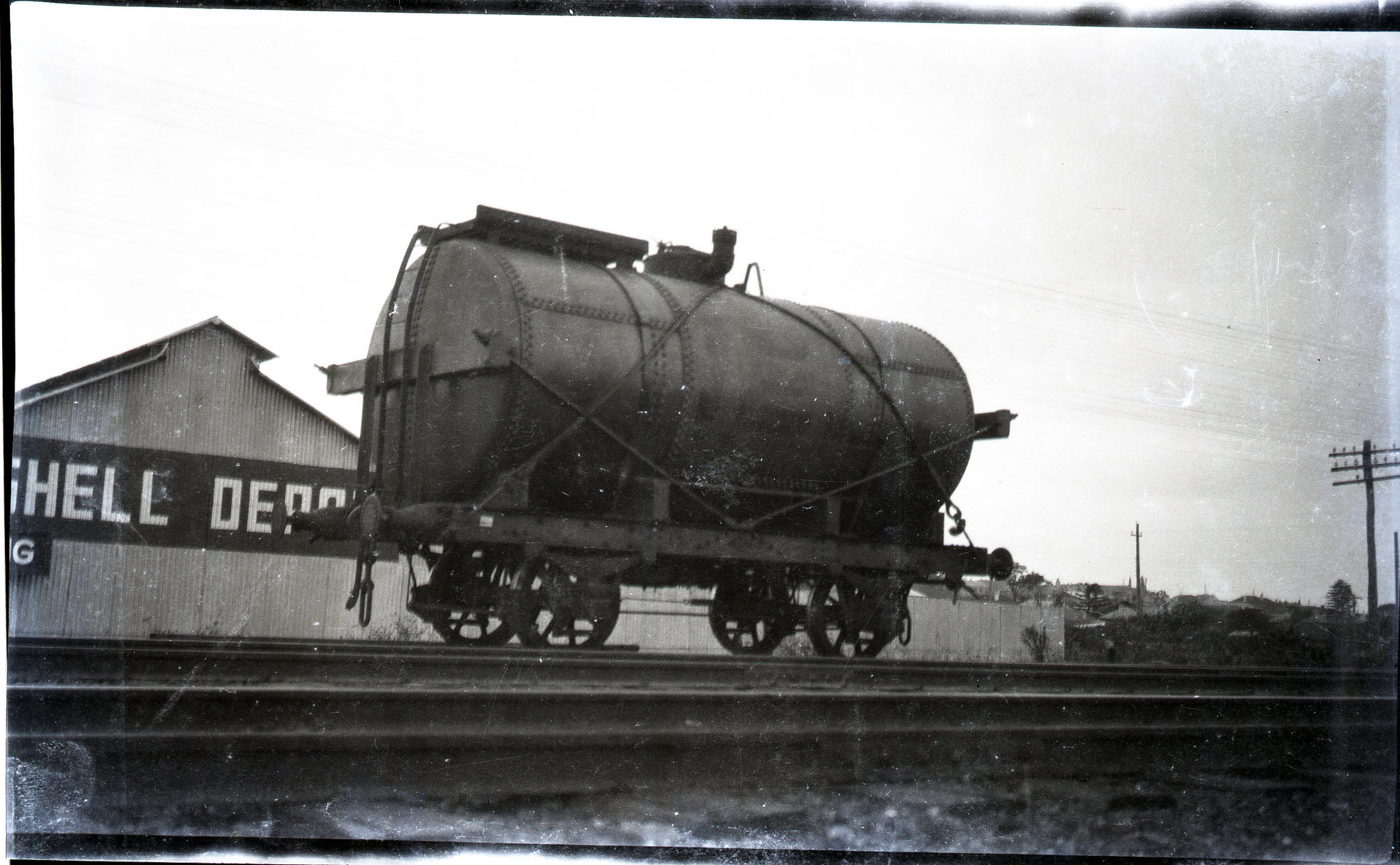 NSWGR, oil tanker, Shell Depot, NSW, [1930s] | Living Histories