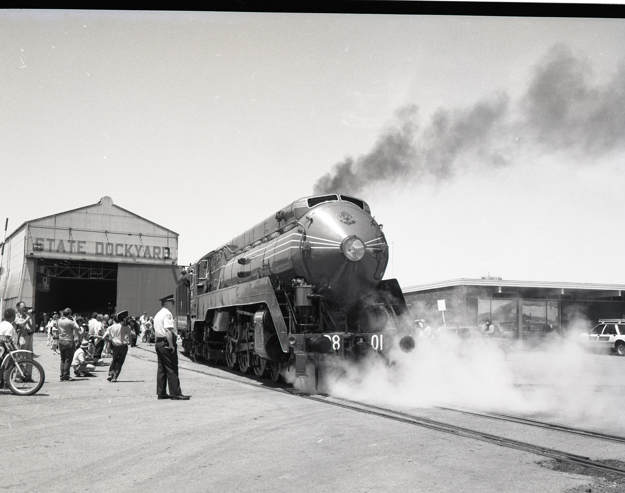 Return to service of 3801 on 15 November 1986 - State Rail Authority of ...