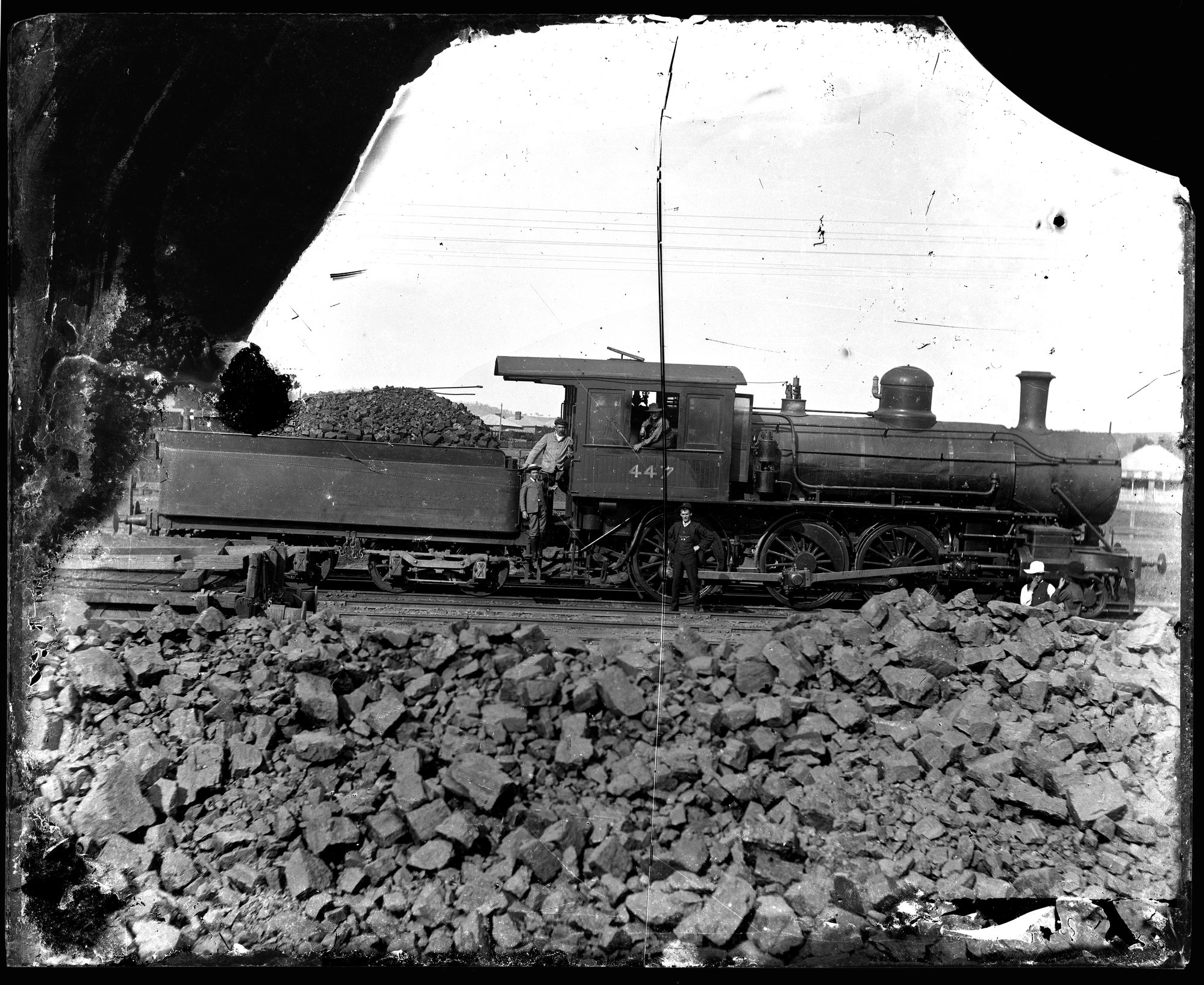 O class Consolidation, No. 447, J A Goldthorpe on track with hands on ...