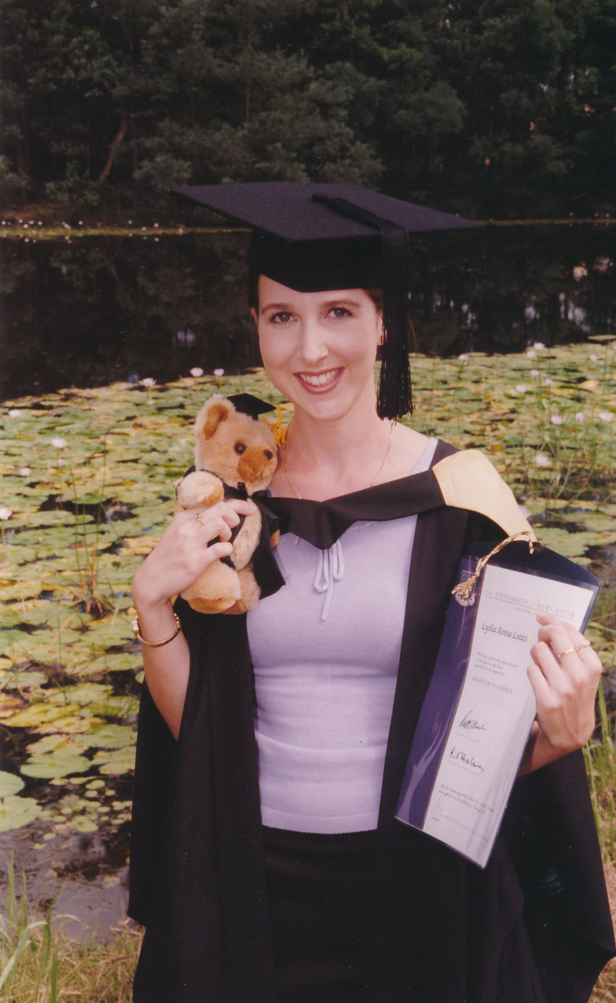 University of Newcastle graduate Lydia Lozzi at Central Coast Campus ...