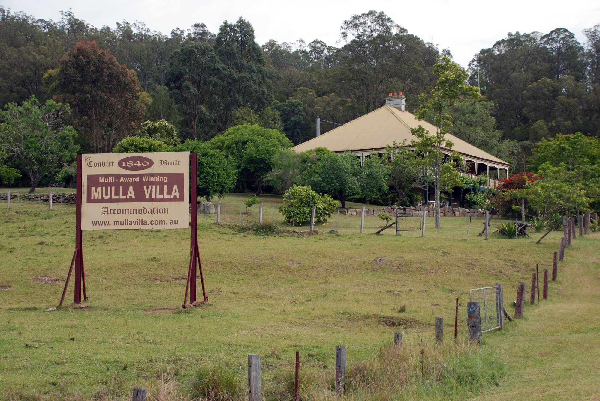 Convict built (1840) Mulla Villa, Wollombi, NSW | Living Histories