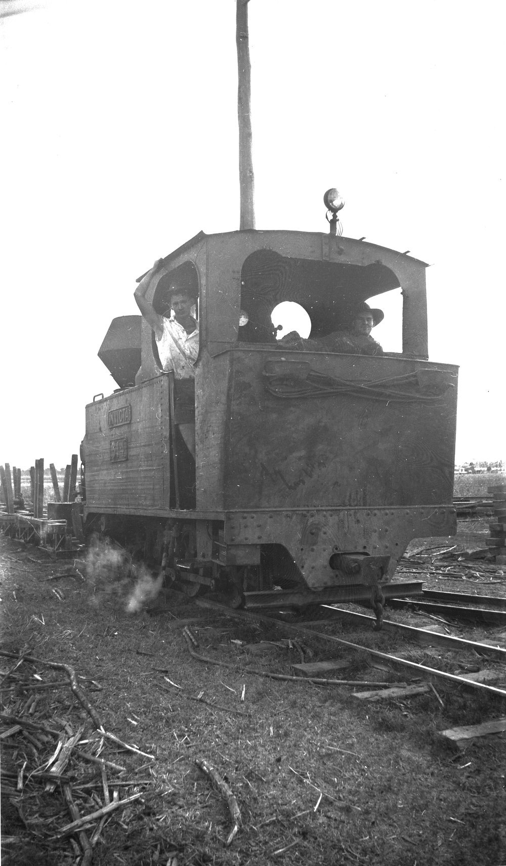 Haughton Sugar Company, Locomotive No.314 4-6-0 tank type "Invicta" at ...