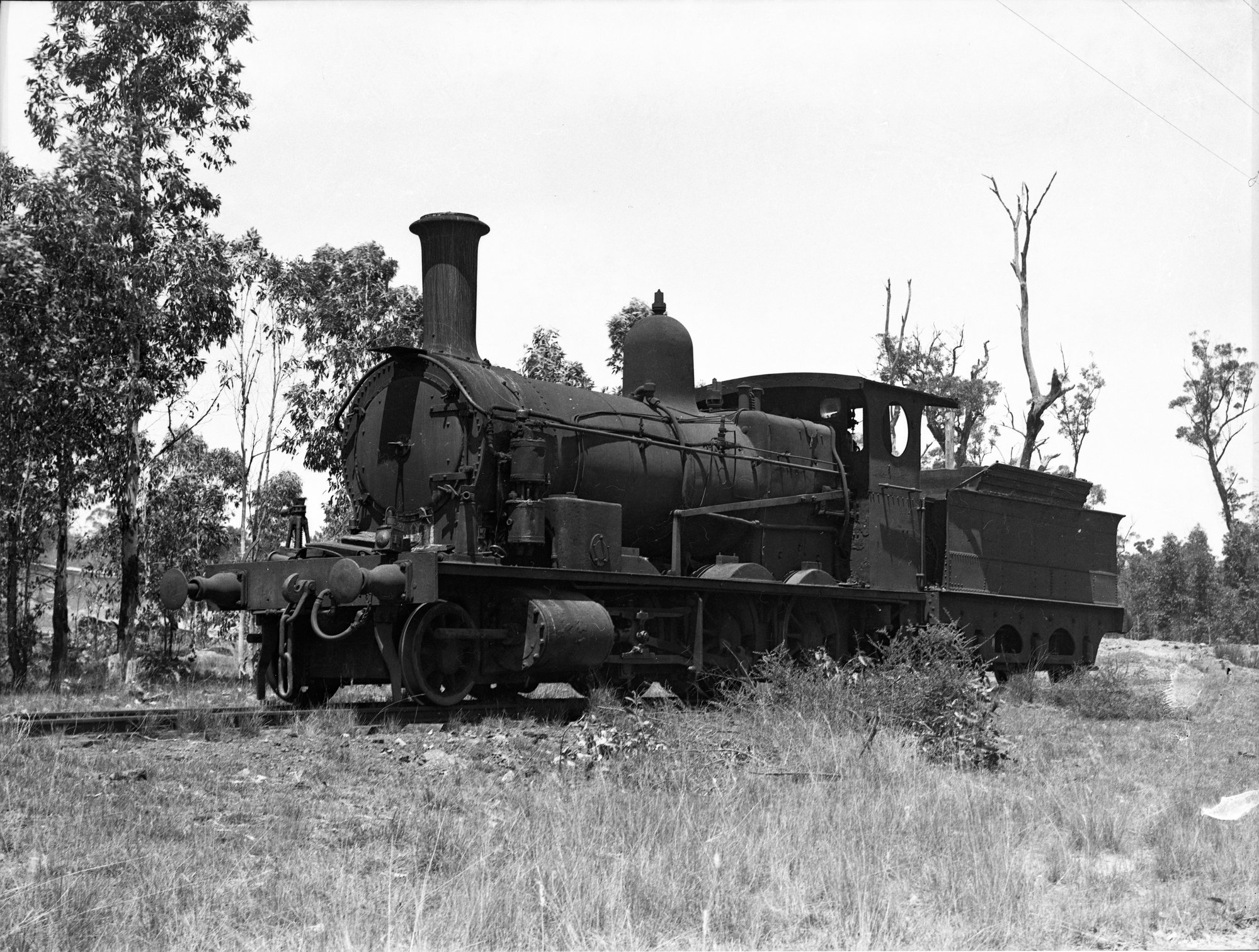 Ex-NSWGR, Z-24 Class, No.2425, 2-6-0 Mogul type at Bloomfield Colliery ...