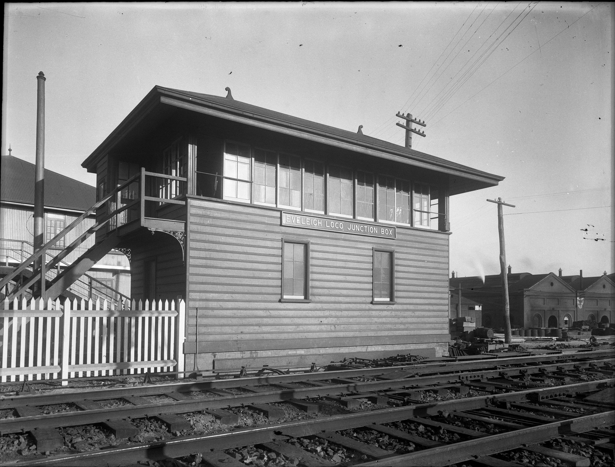 NSWGR, Eveleigh Loco Junction Signal Box, NSW, [1925] | Living Histories