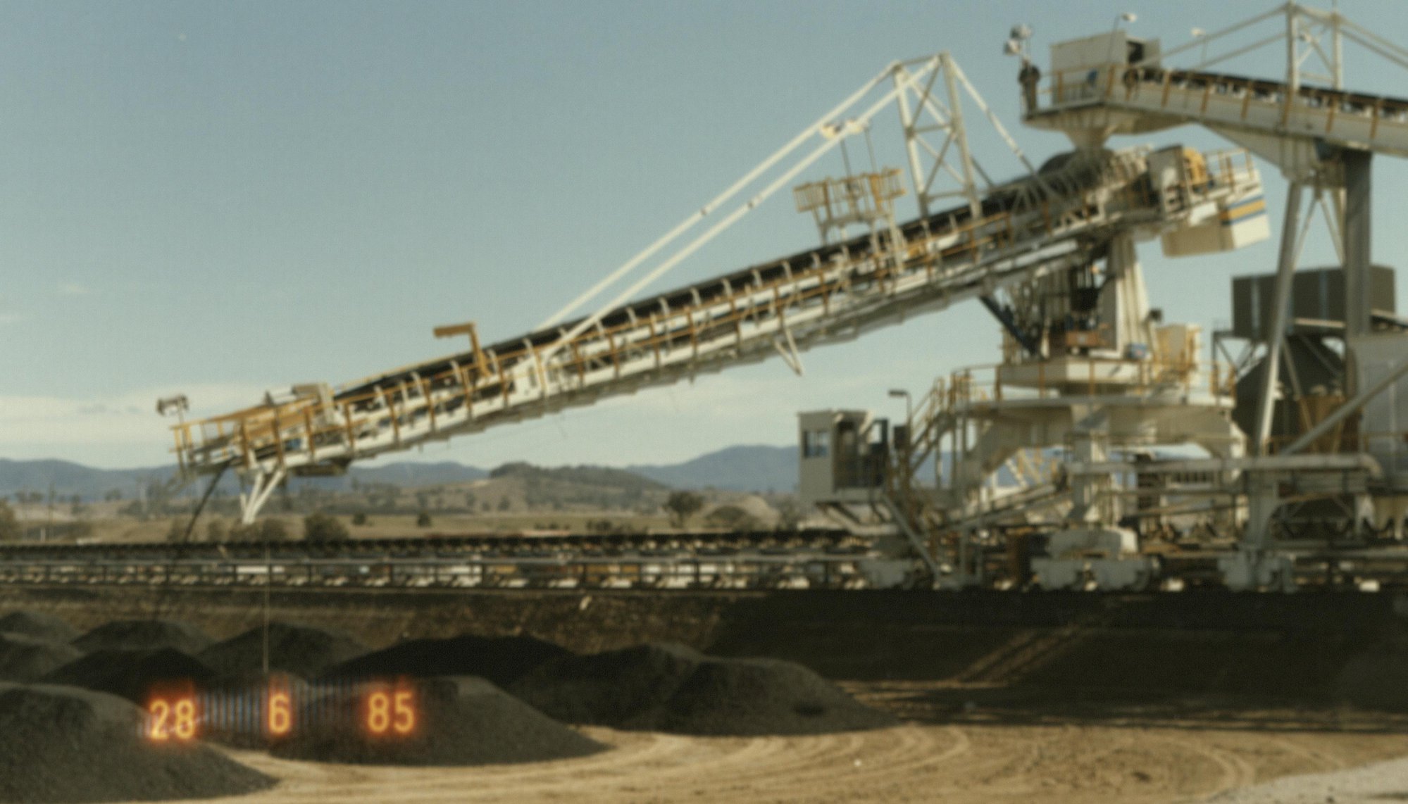 First run of coal in Coal Preparation Plant | Living Histories