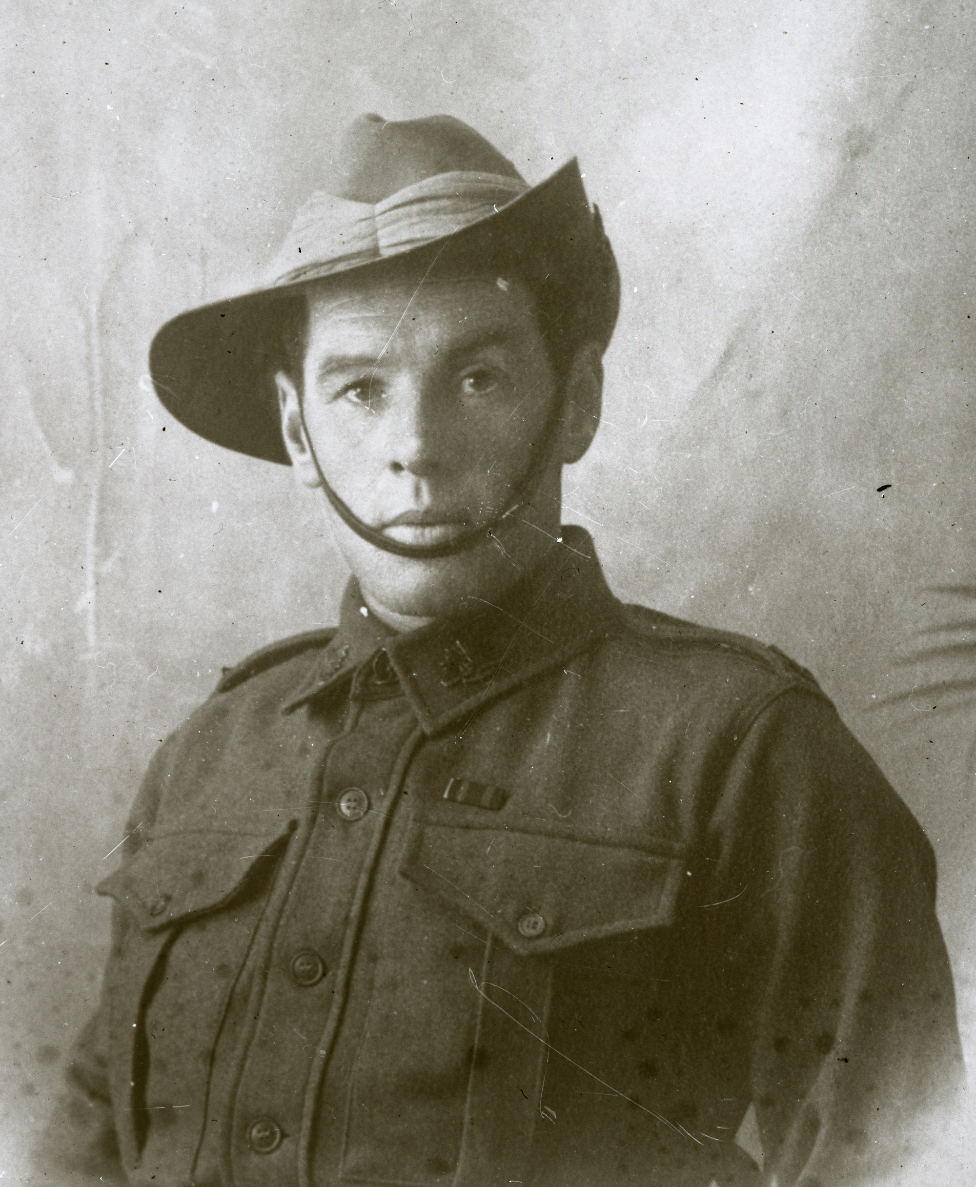 Portrait of Soldier (ANZAC?), c1910s | Living Histories