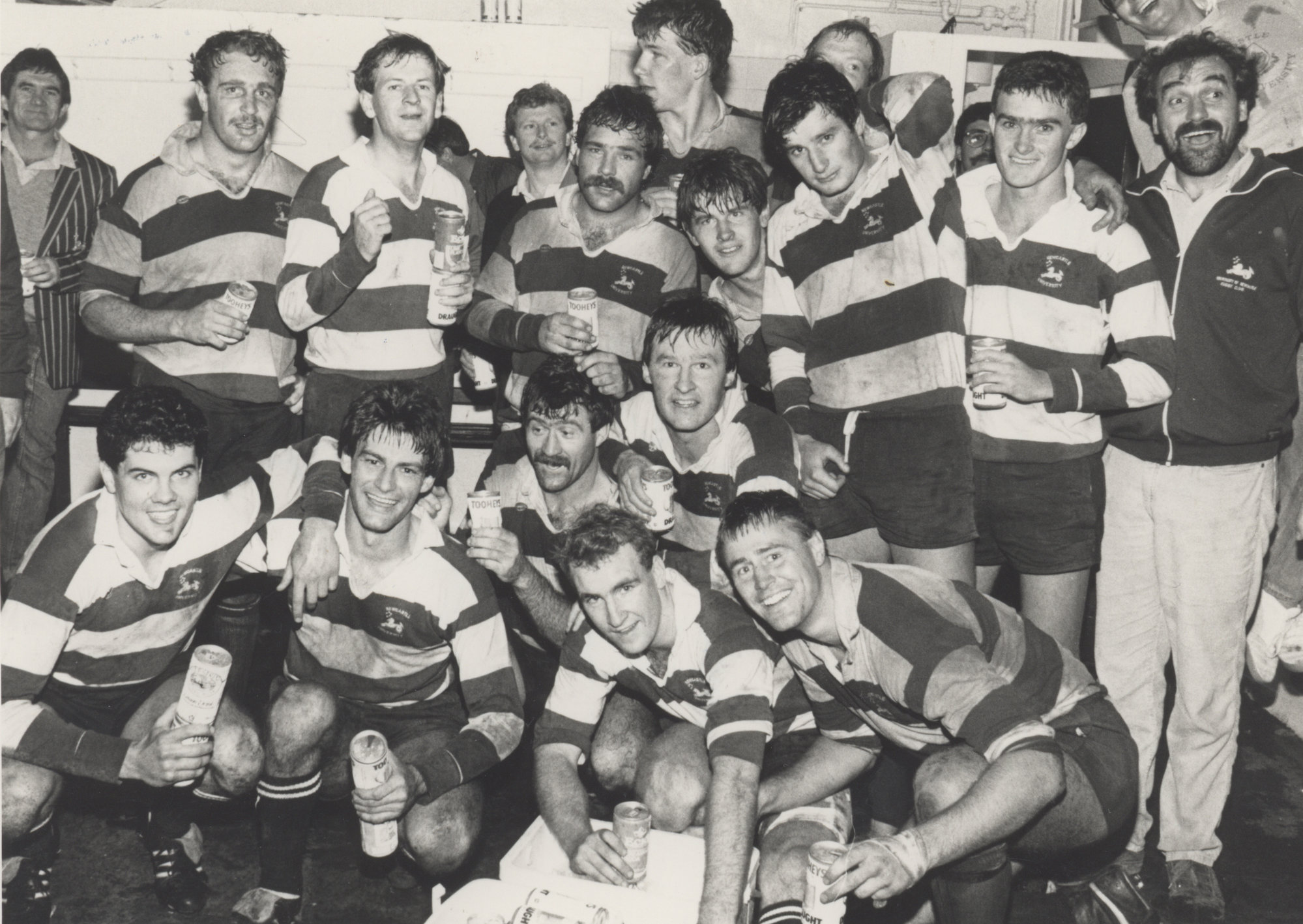 Rugby Champions of 1985, the University of Newcastle, Australia ...