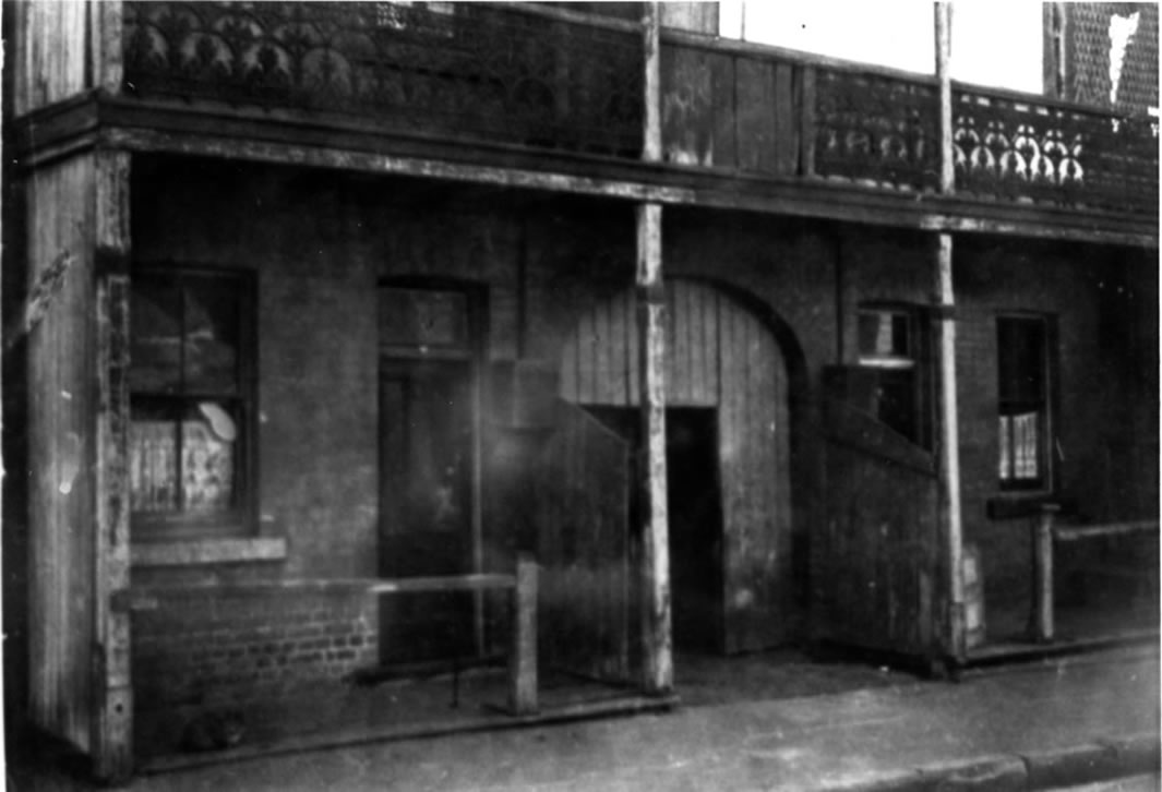 Buildings, Railway Street, Cooks Hill, NSW, 1938 | Living Histories