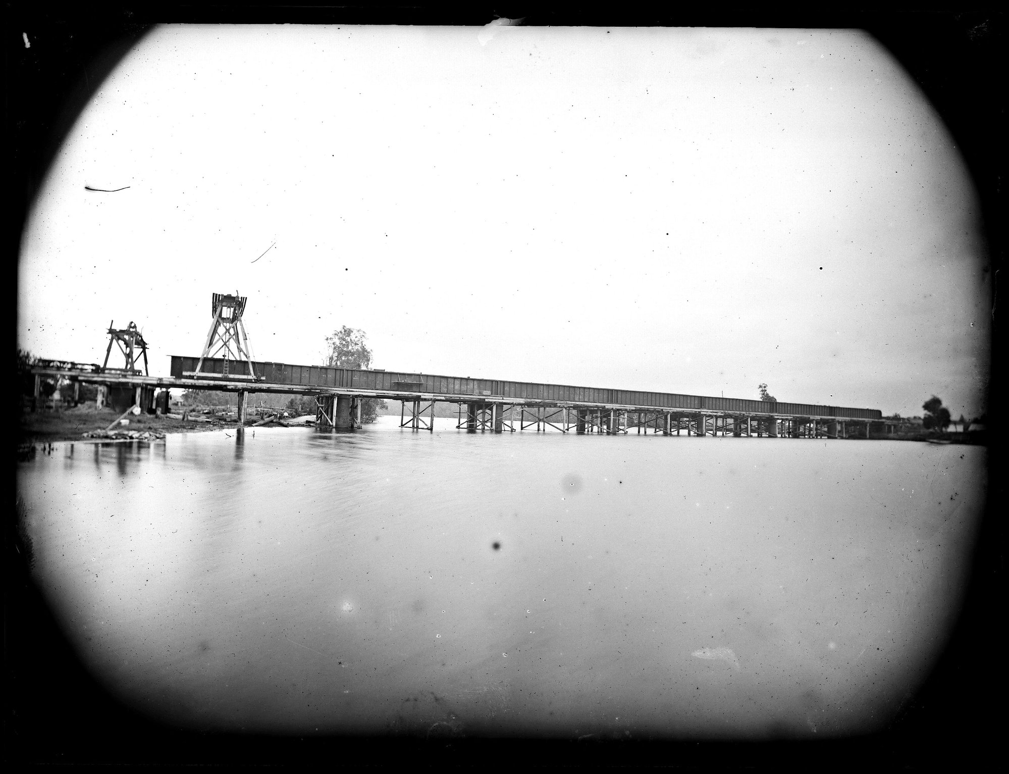 Dora Creek Railway Bridge, Dora Creek, NSW, 14 August 1887 | Living ...