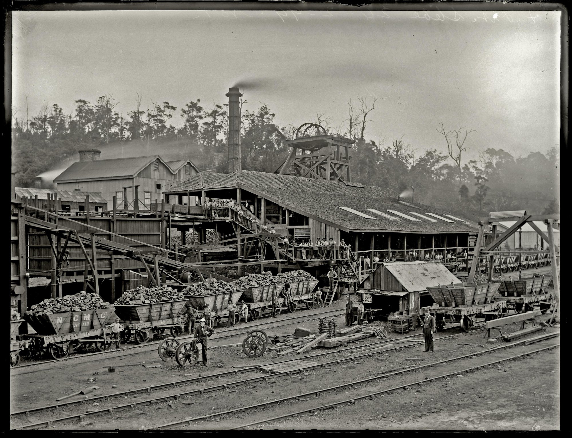 Glebe Pit Colliery, Newcastle, NSW, 24 February 1899 | Living Histories