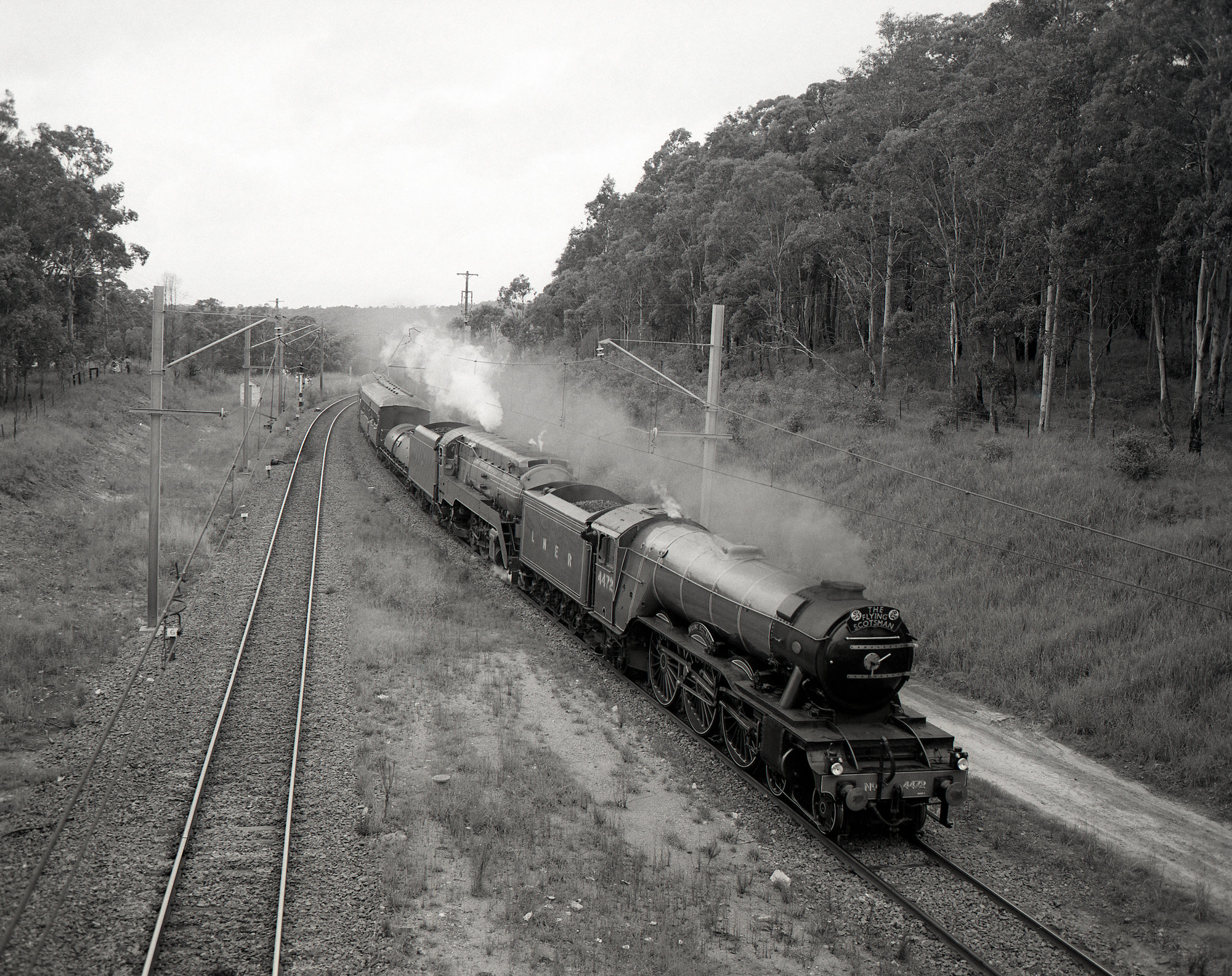 Visit of Flying Scotsman Locomotive, 4 March 1989 | Living Histories