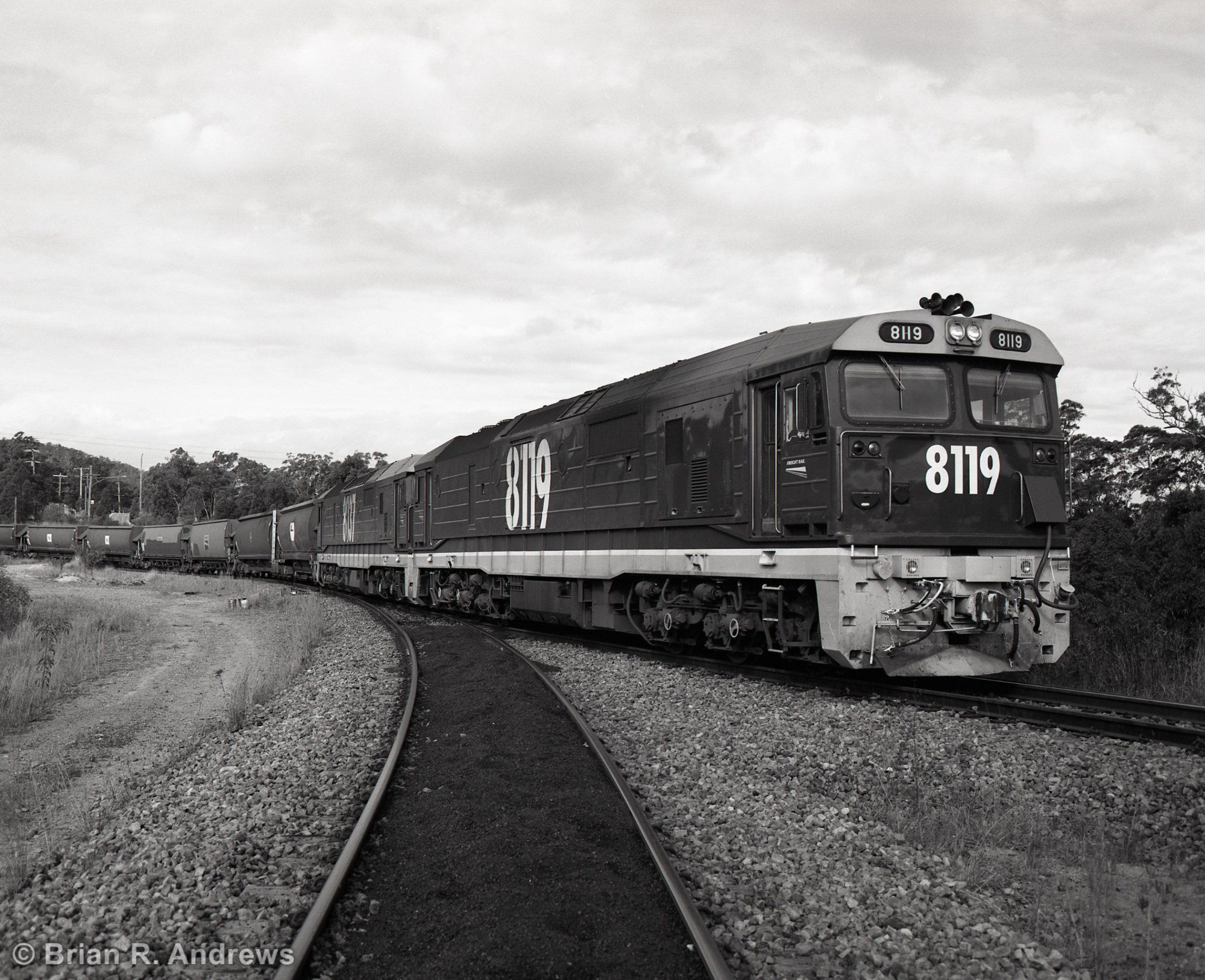 8119 and 8137 arrive Newstan Colliery, 22 July 1994 | Living Histories
