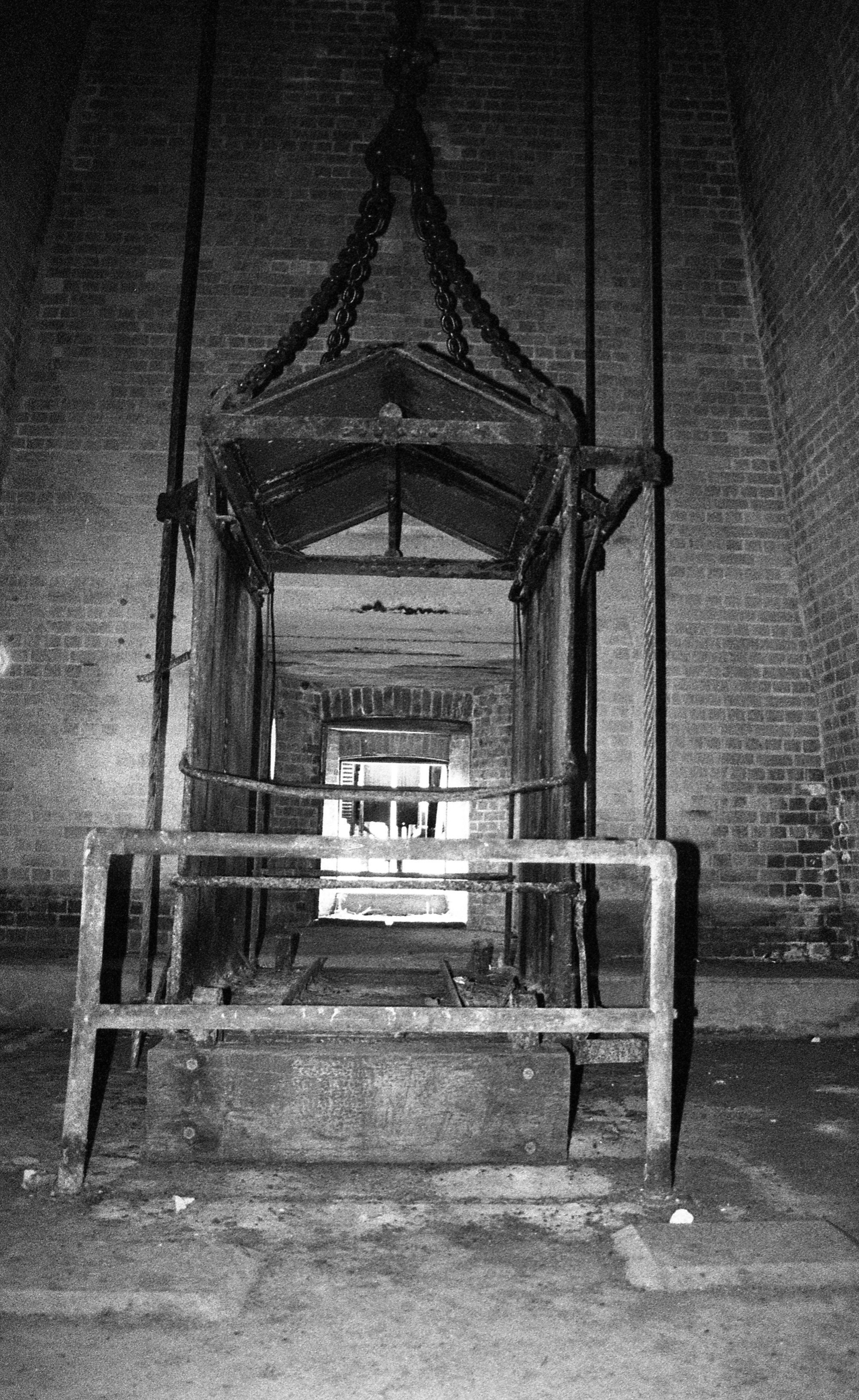 Stanford Main No. 2 Colliery, Upcast Shaft Cage, Paxton, 27th August ...