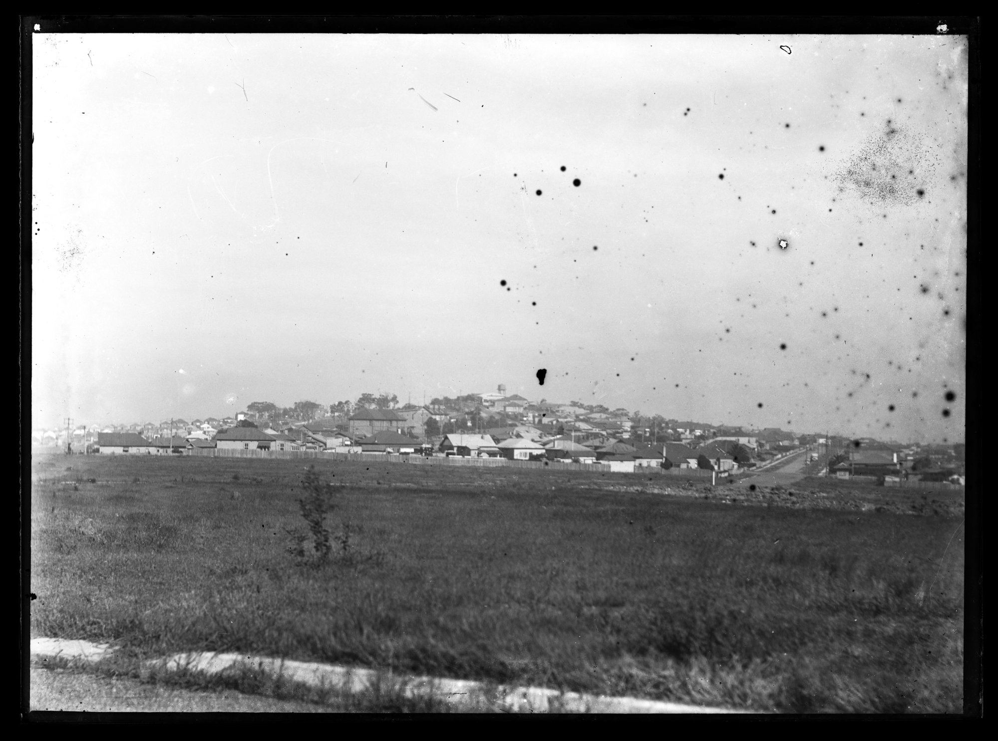 Views looking east from Cocking family's first house in Carrandotta ...