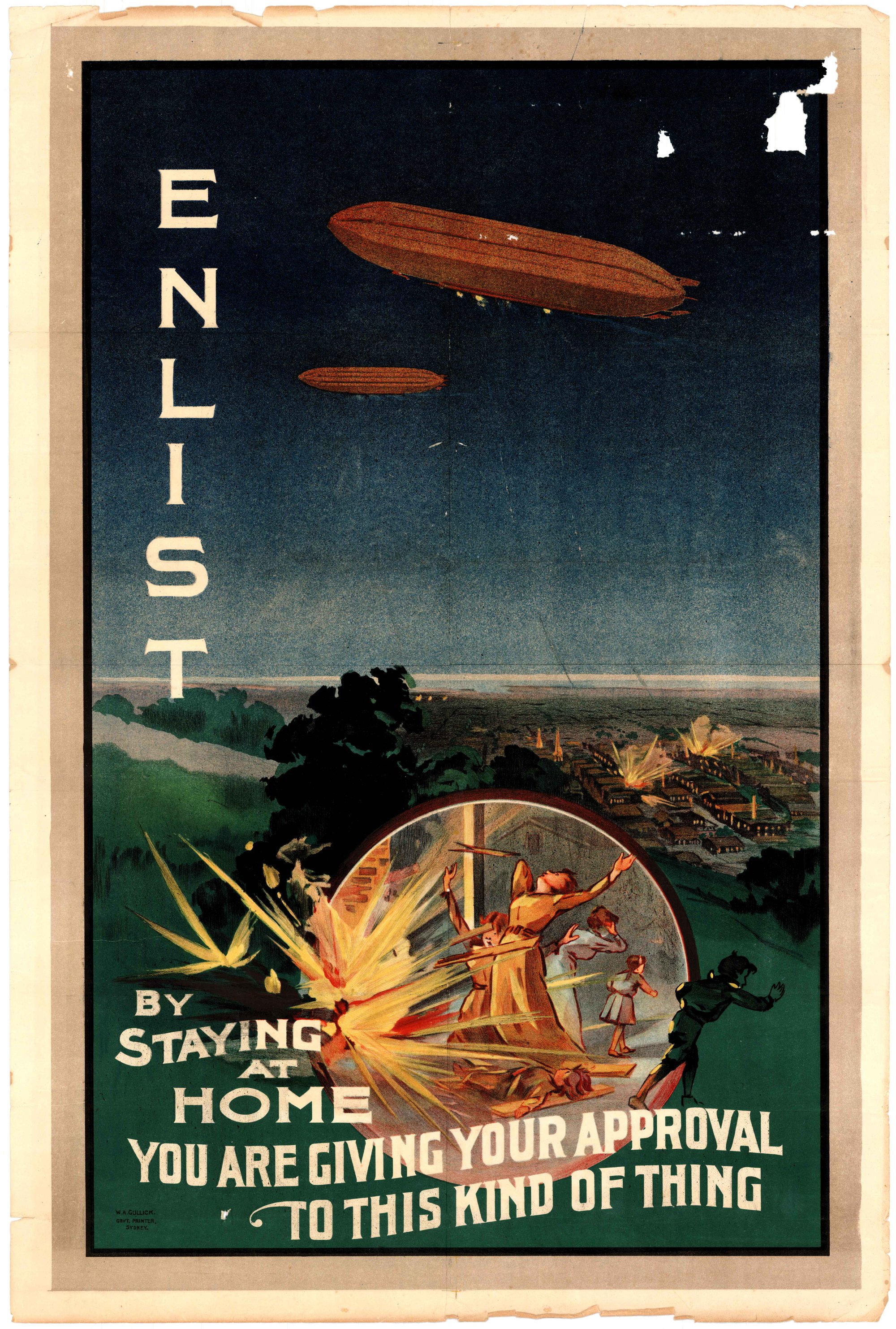 M2150 World War 1 Enlistment Poster [1915] | Living Histories