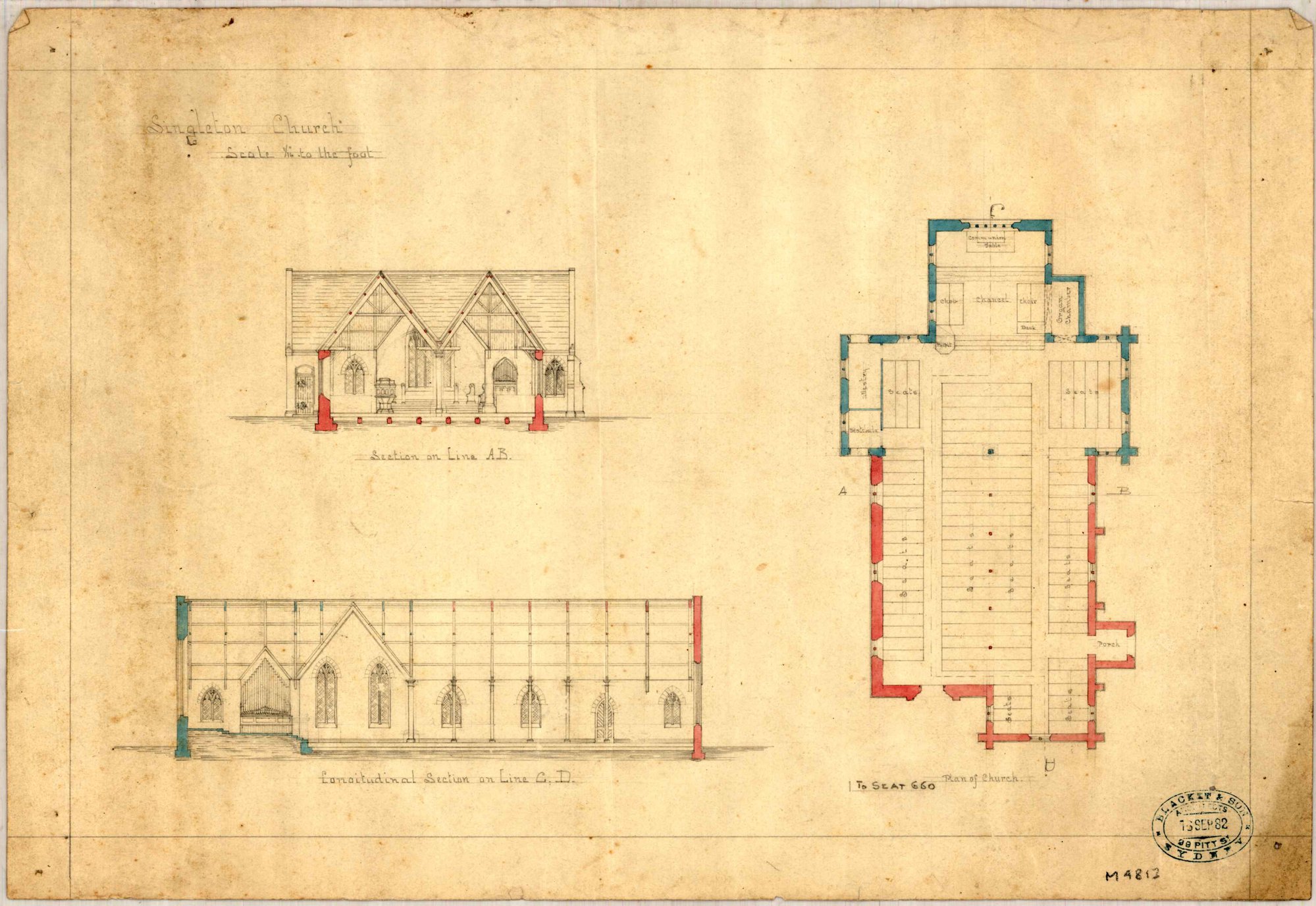 Longitudinal Plan Church