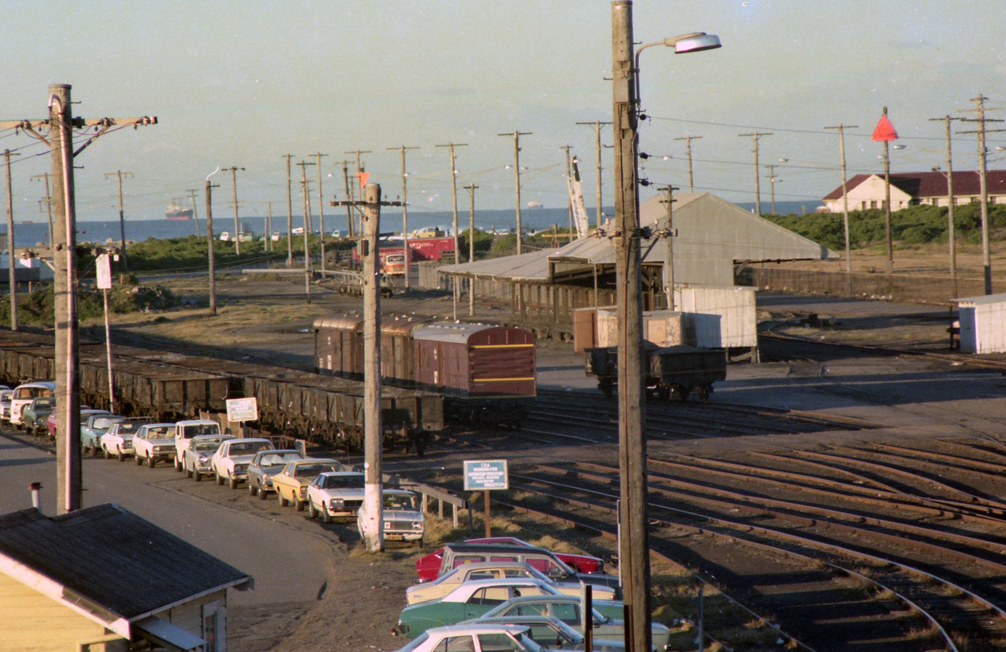 Newcastle yard, Newcastle, NSW, early 1980 | Living Histories