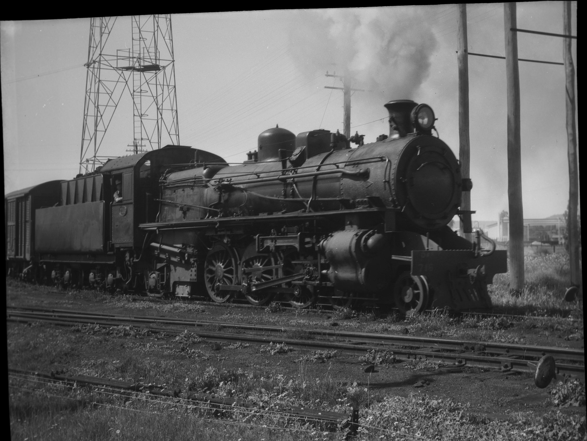 WAGR Pm Class locomotive, no. 716, unidentified location, [1950-1972 ...