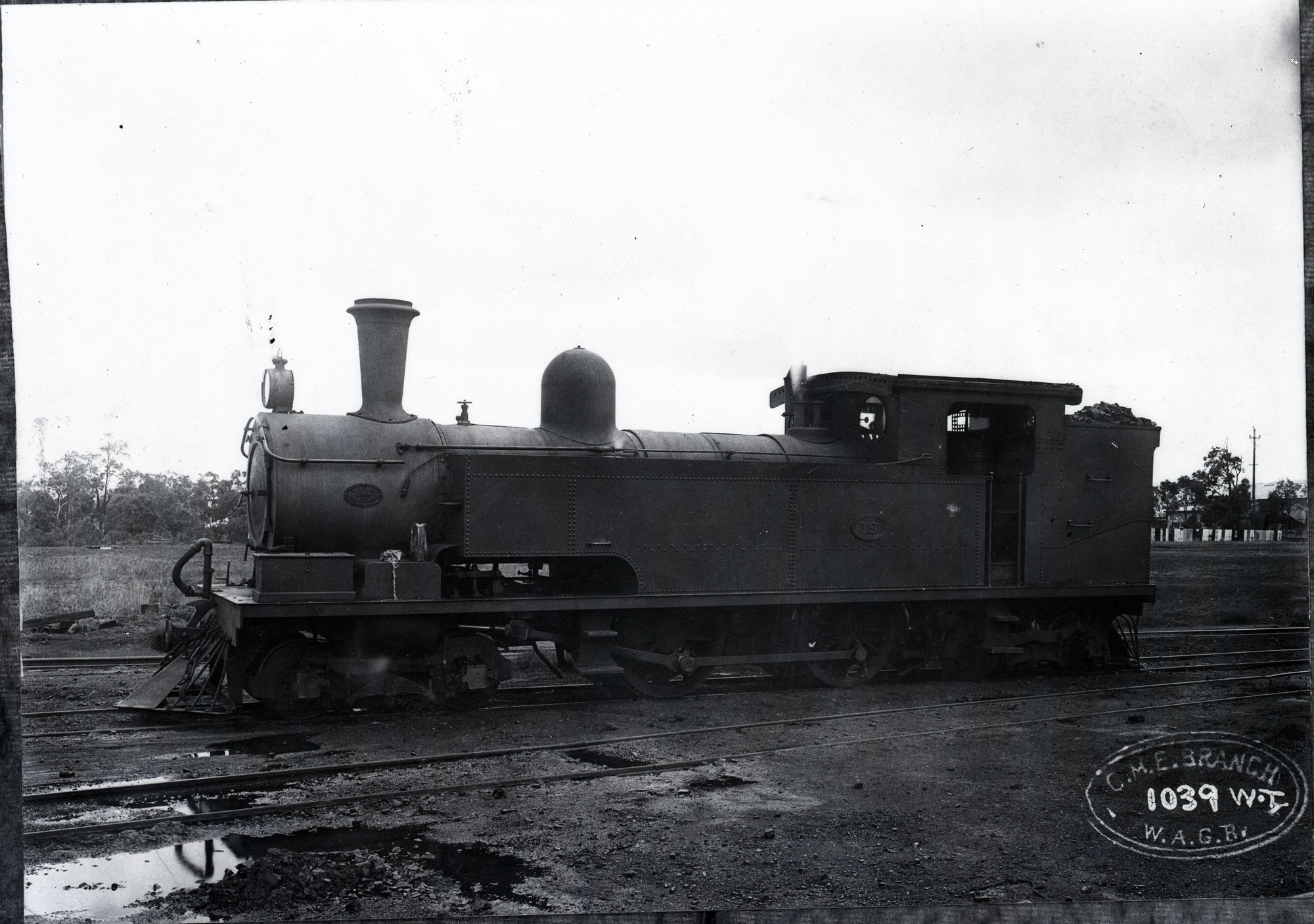 WAGR N class 4-4-4T, No. 19, unidentified location, [n.d.] | Living ...