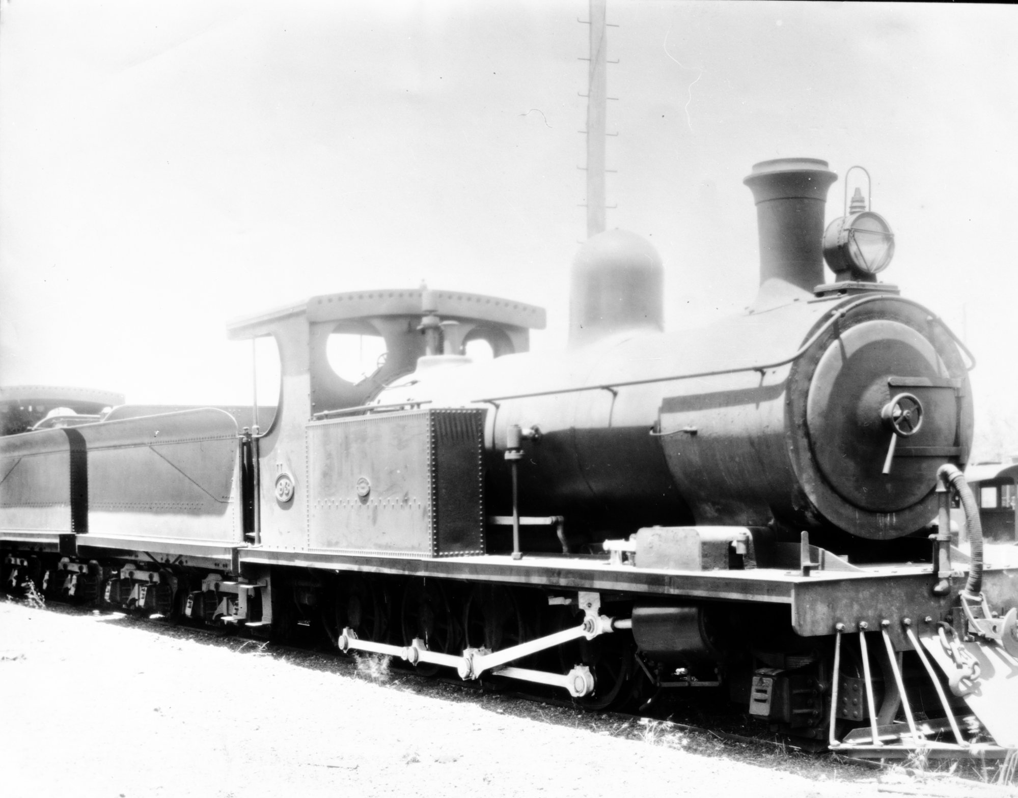 WAGR O class 2-8-0 locomotive, [number 83 or 93], unidentified location ...