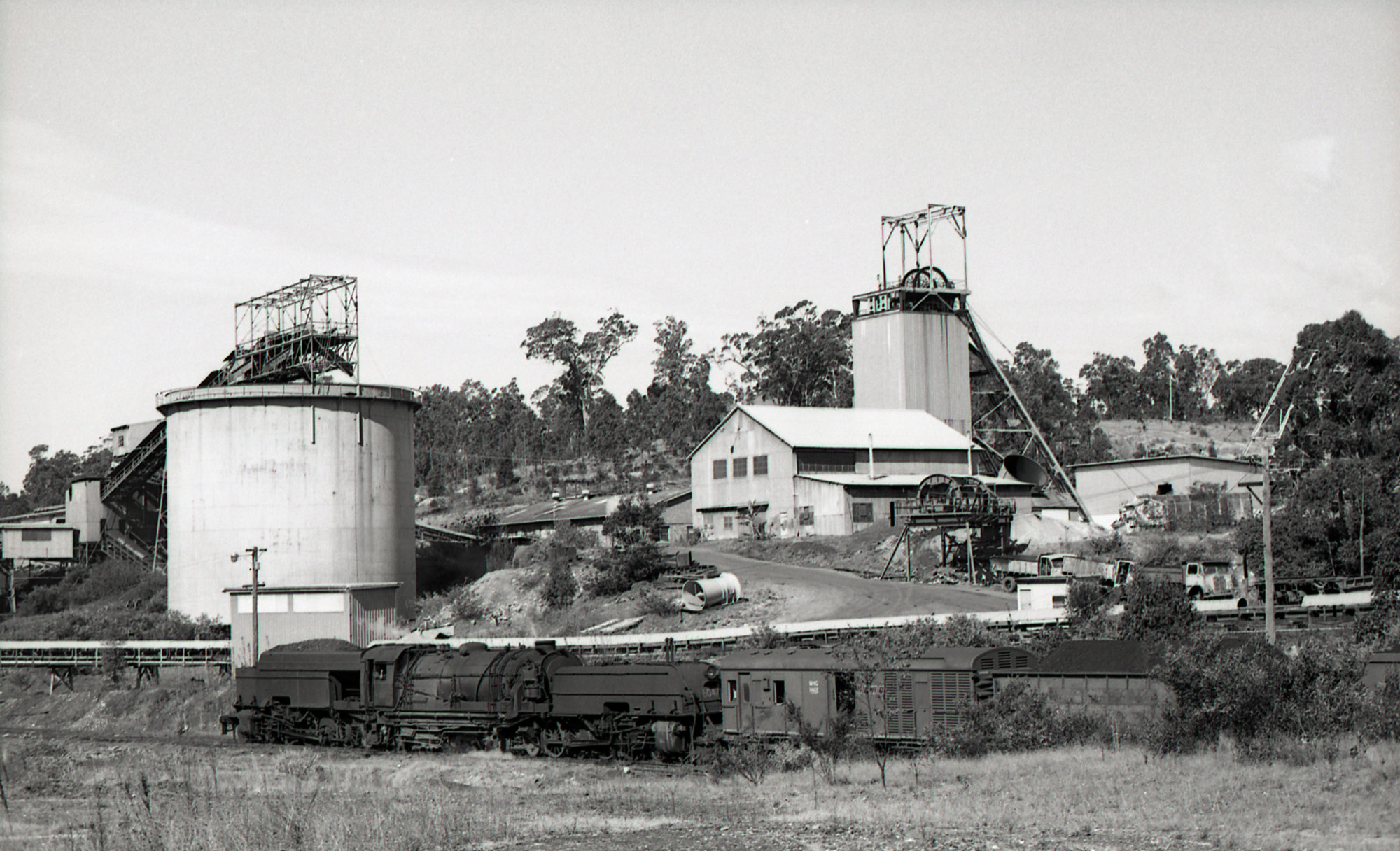 Garratt at Newstan Colliery, 5 August 1972 | Living Histories