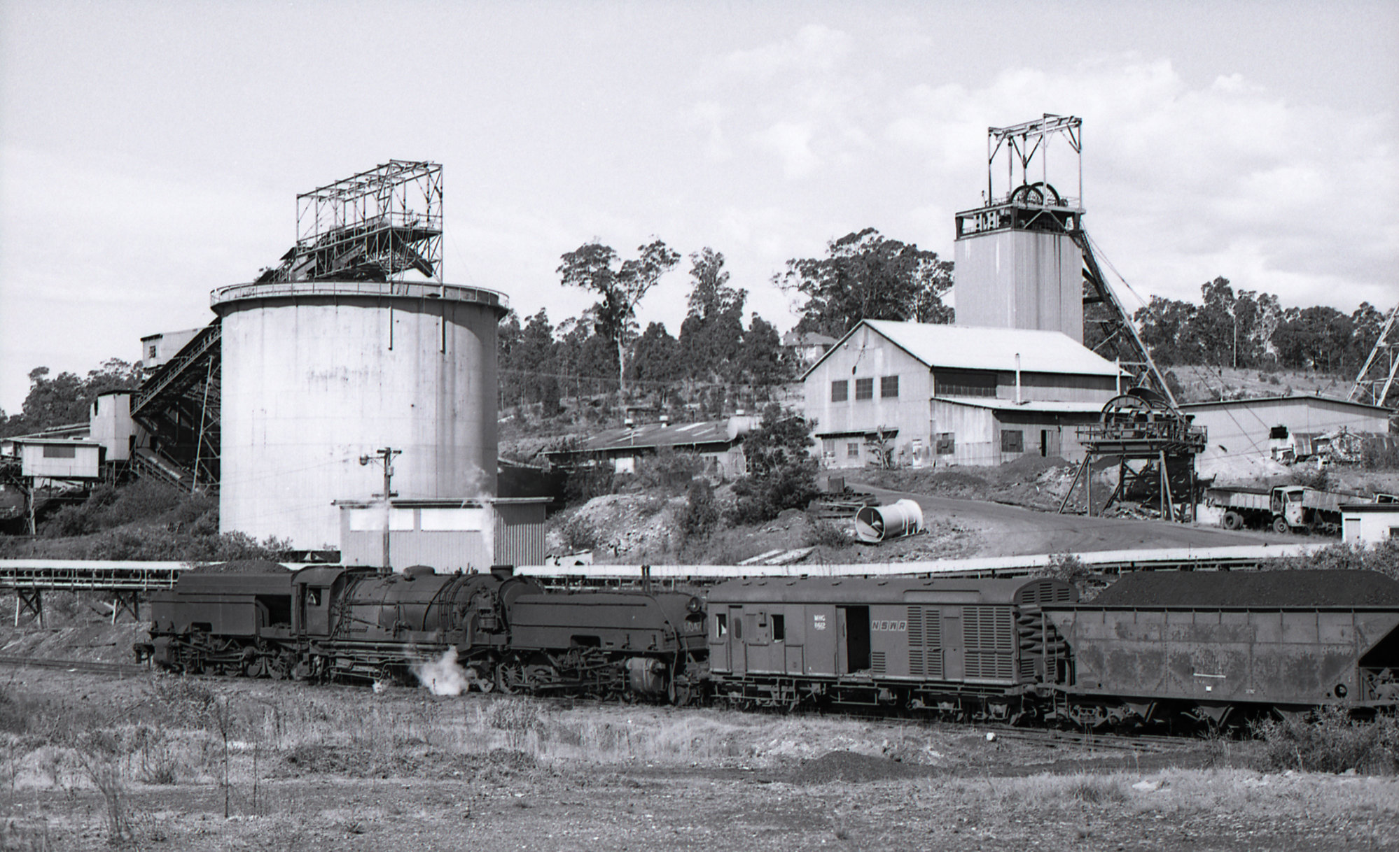 Garratt at Newstan Colliery, 5 August 1972 | Living Histories