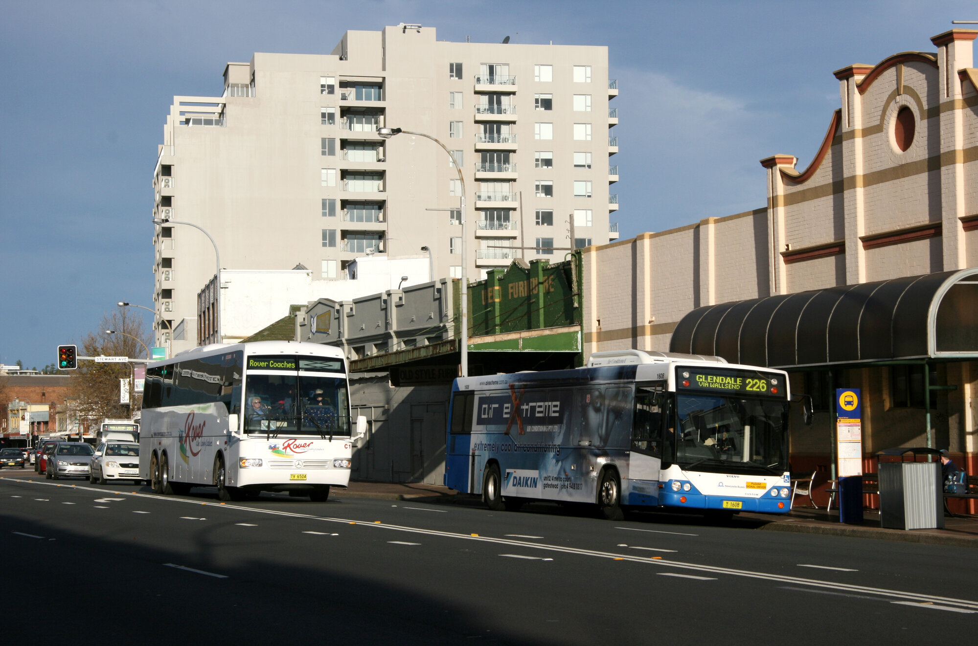 STA Volvo B12BLE 1608, Rover Motors Mercedes O500 TF-3 TV-6504 (C1 ...