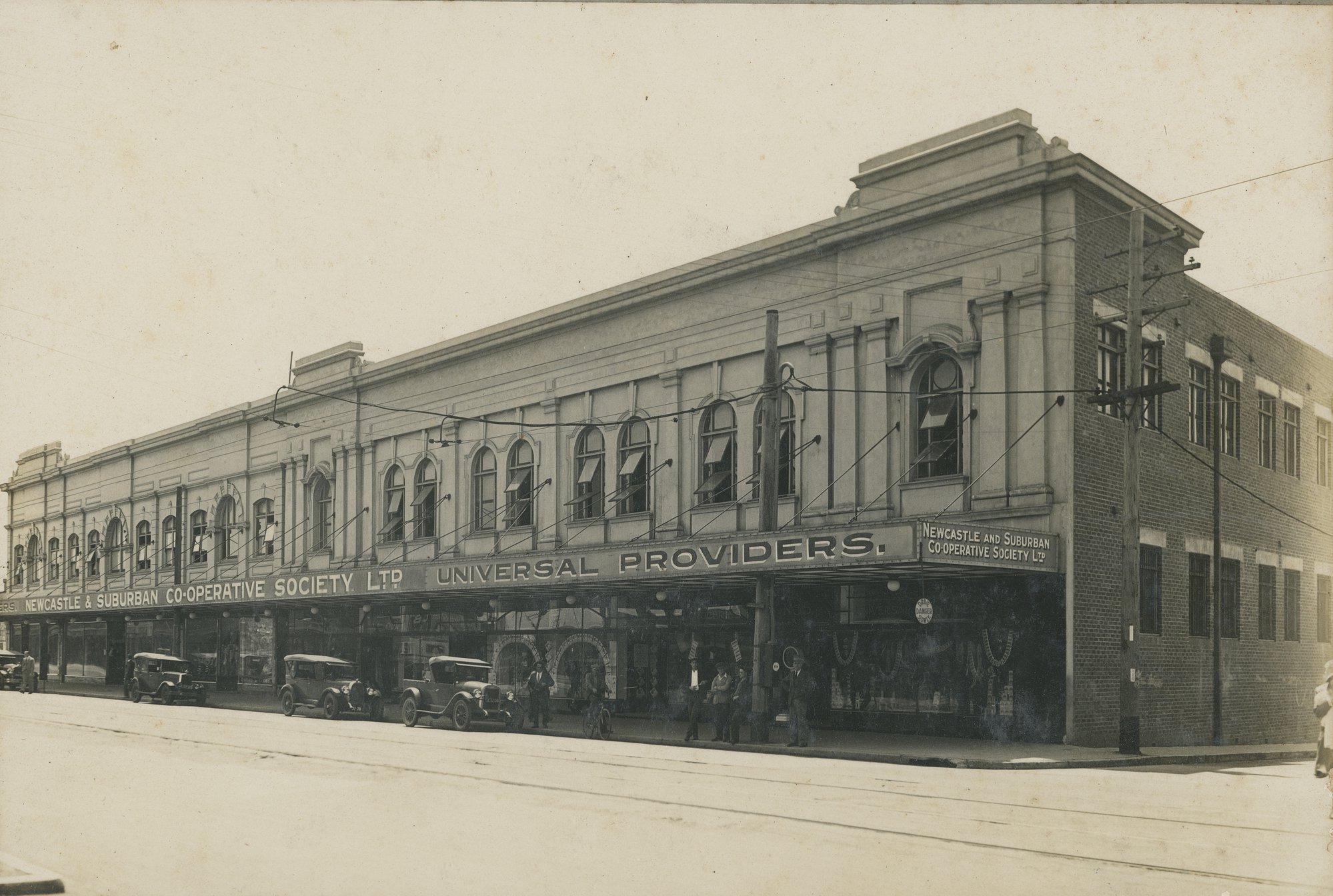 Newcastle Co-op Store exterior, [1920s] | Living Histories