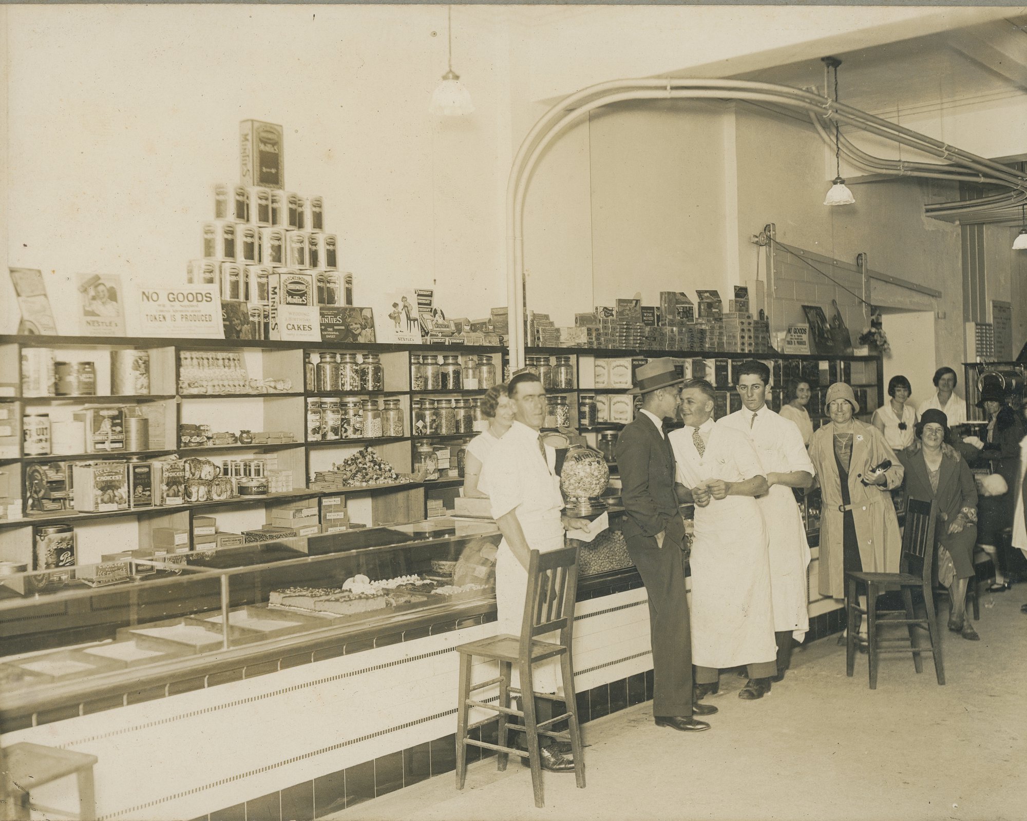 Newcastle Co-op Store interior c. 1920's | Living Histories