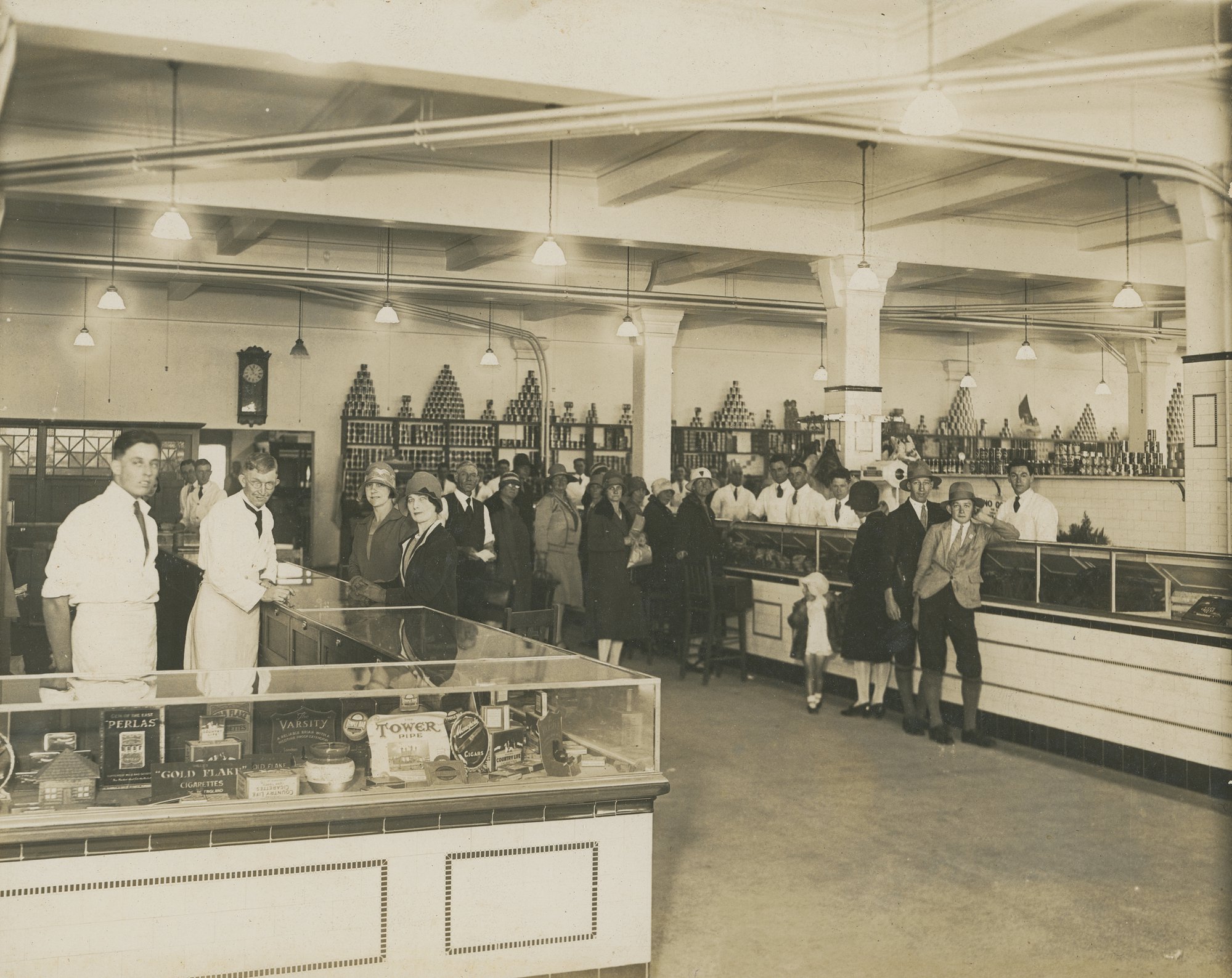 Newcastle Co-op Store interior c. 1920's | Living Histories