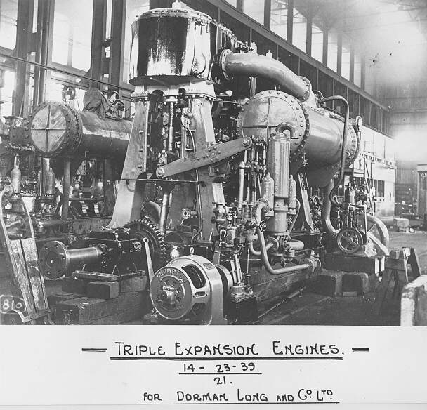 Triple expansion engines for Dorman, Long and Co Ltd, [1925] | Living ...
