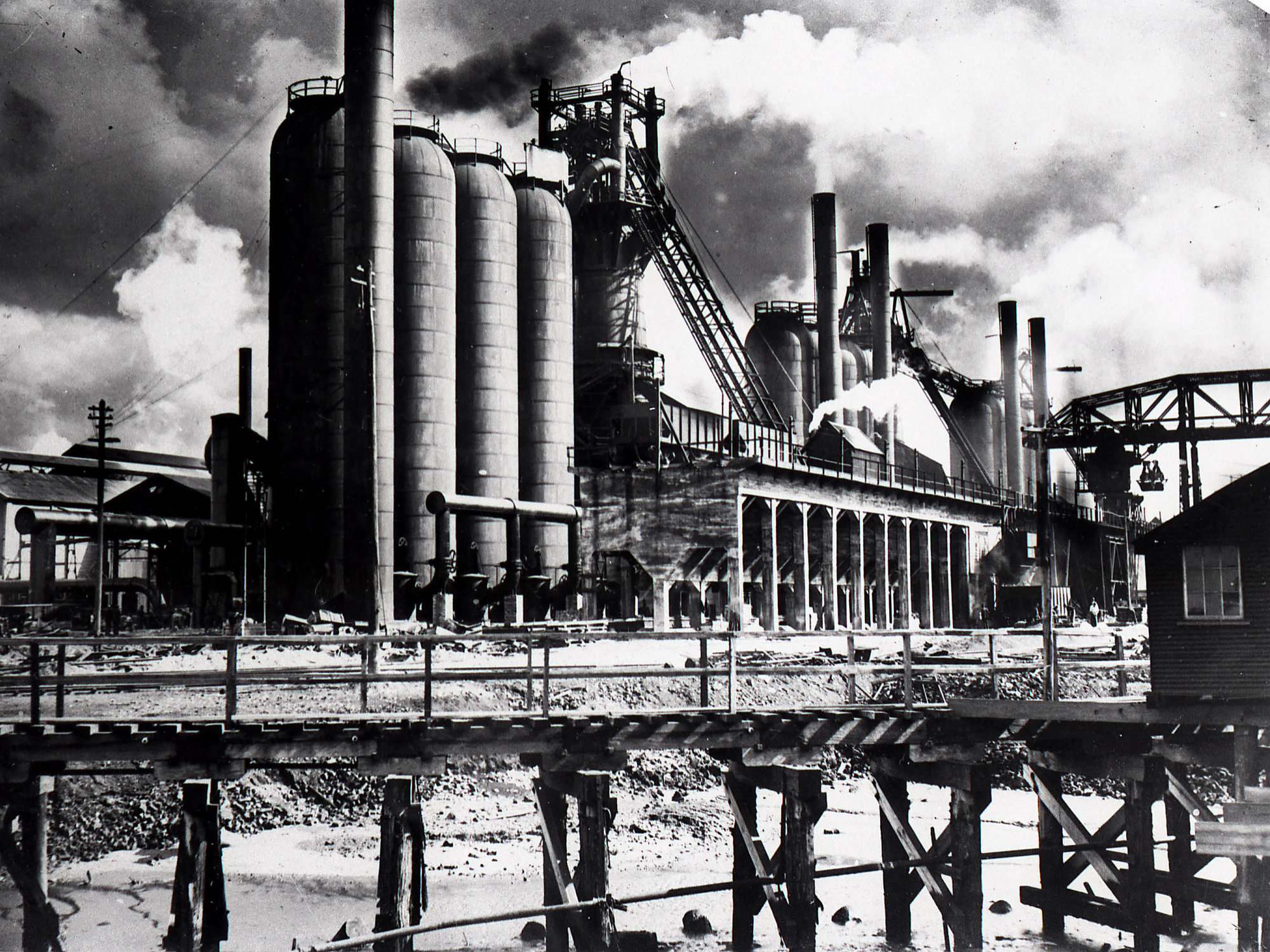 BHP - from The Newcastle Steelworks, souvenir book of the opening, 2 ...