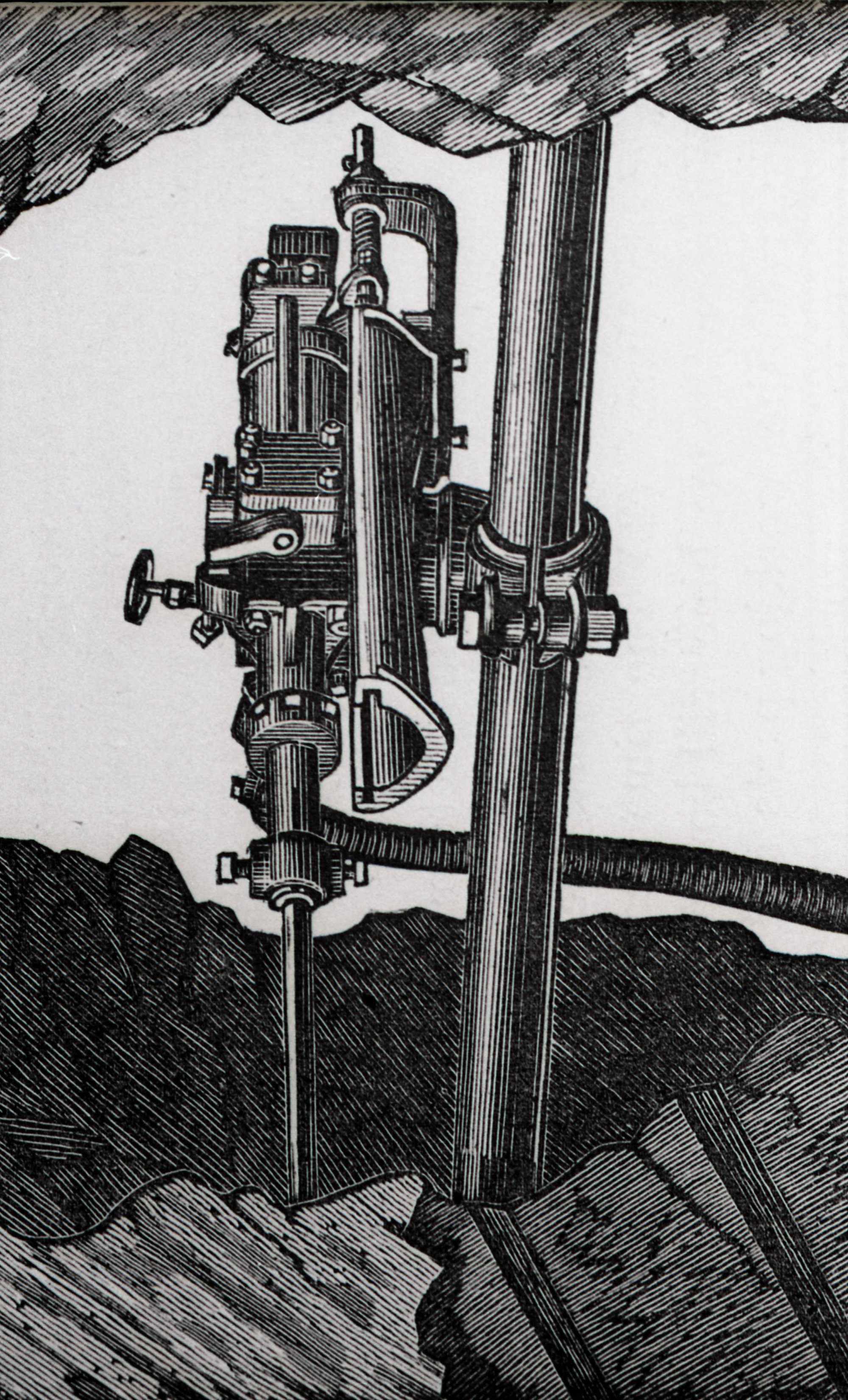 Ingersoll Rock Drill, from W Wardle, A Comprehensive Reference Book on ...