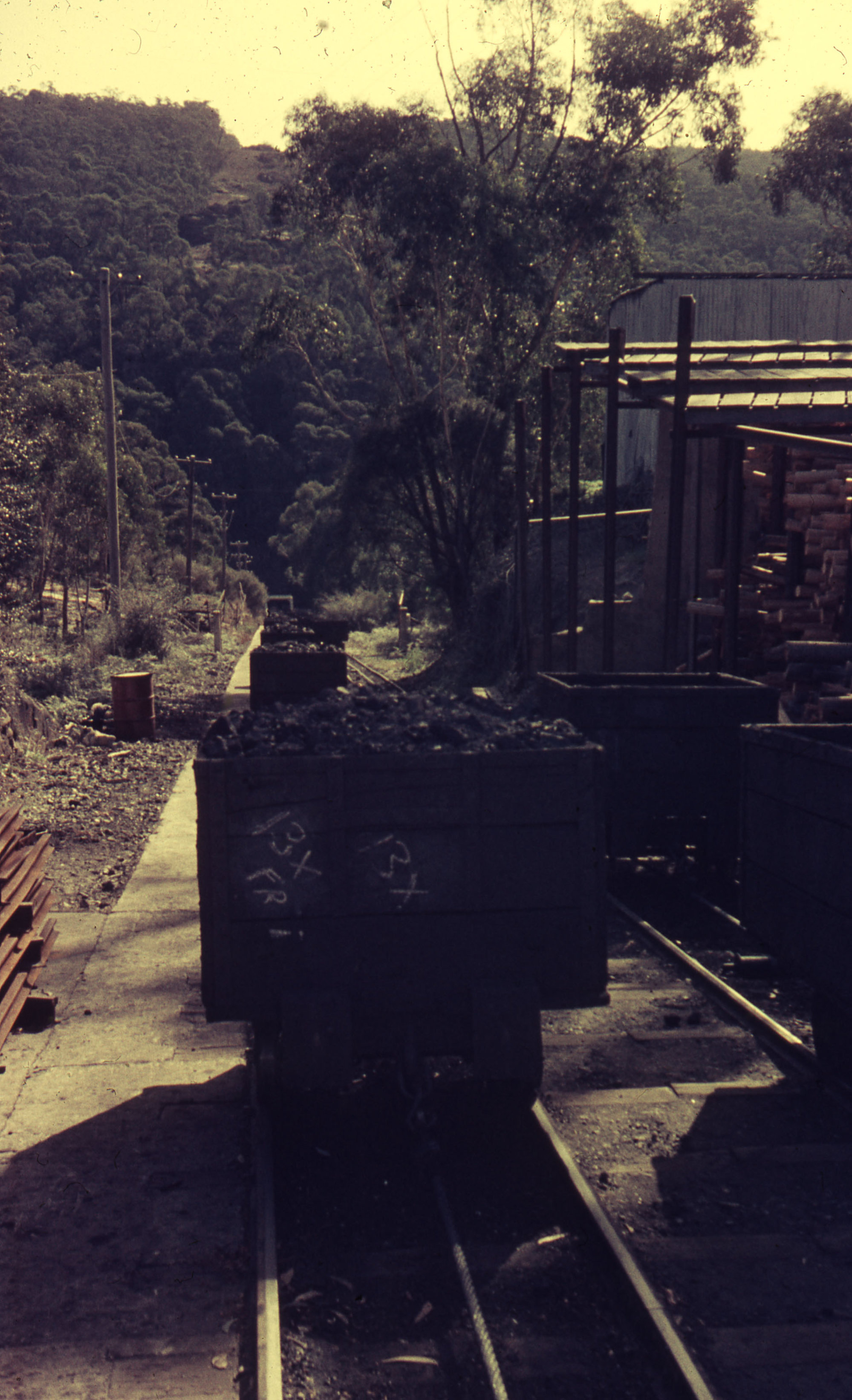 Two-foot funicular railway, Corrimal Colliery, NSW, [1950s] | Living ...