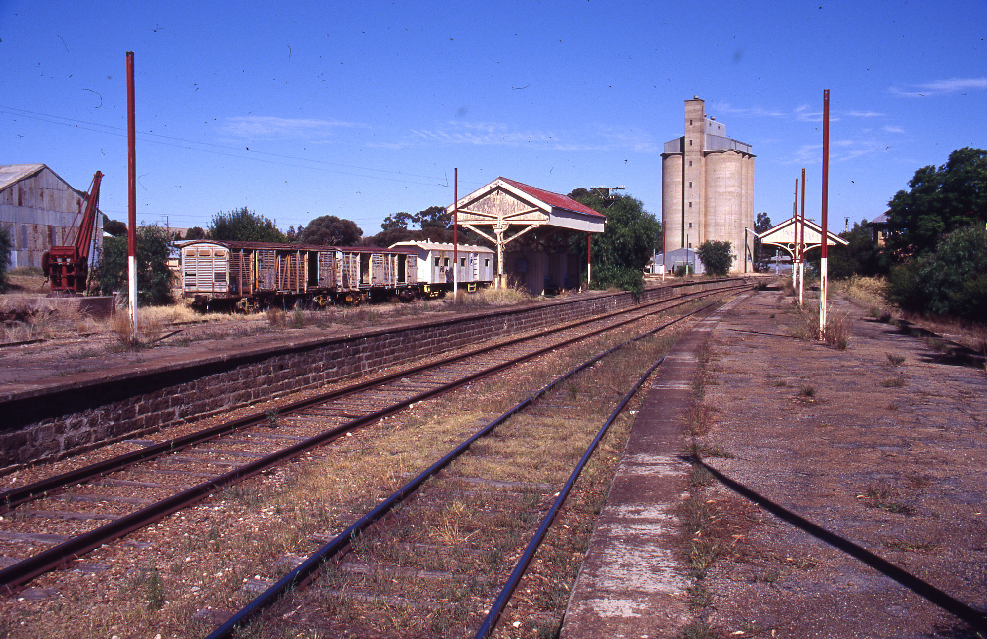 Hamley Bridge Railway Station, SA, 4 March 1994 | Living Histories