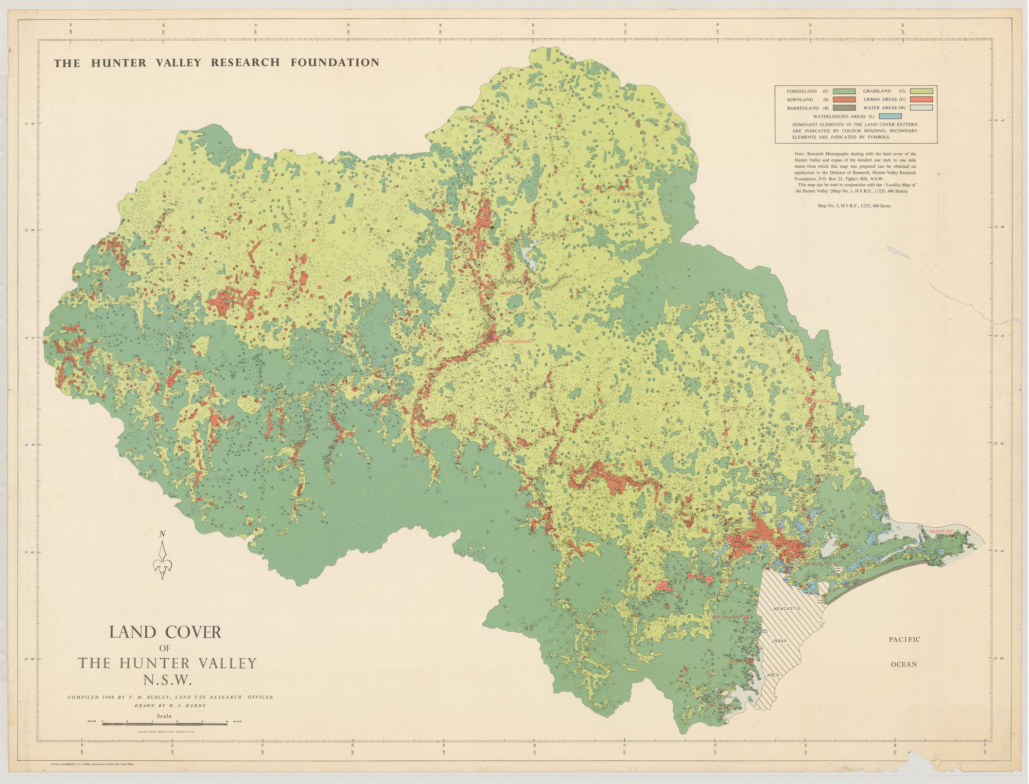 Land cover of the Hunter Valley, N.S.W. | Living Histories