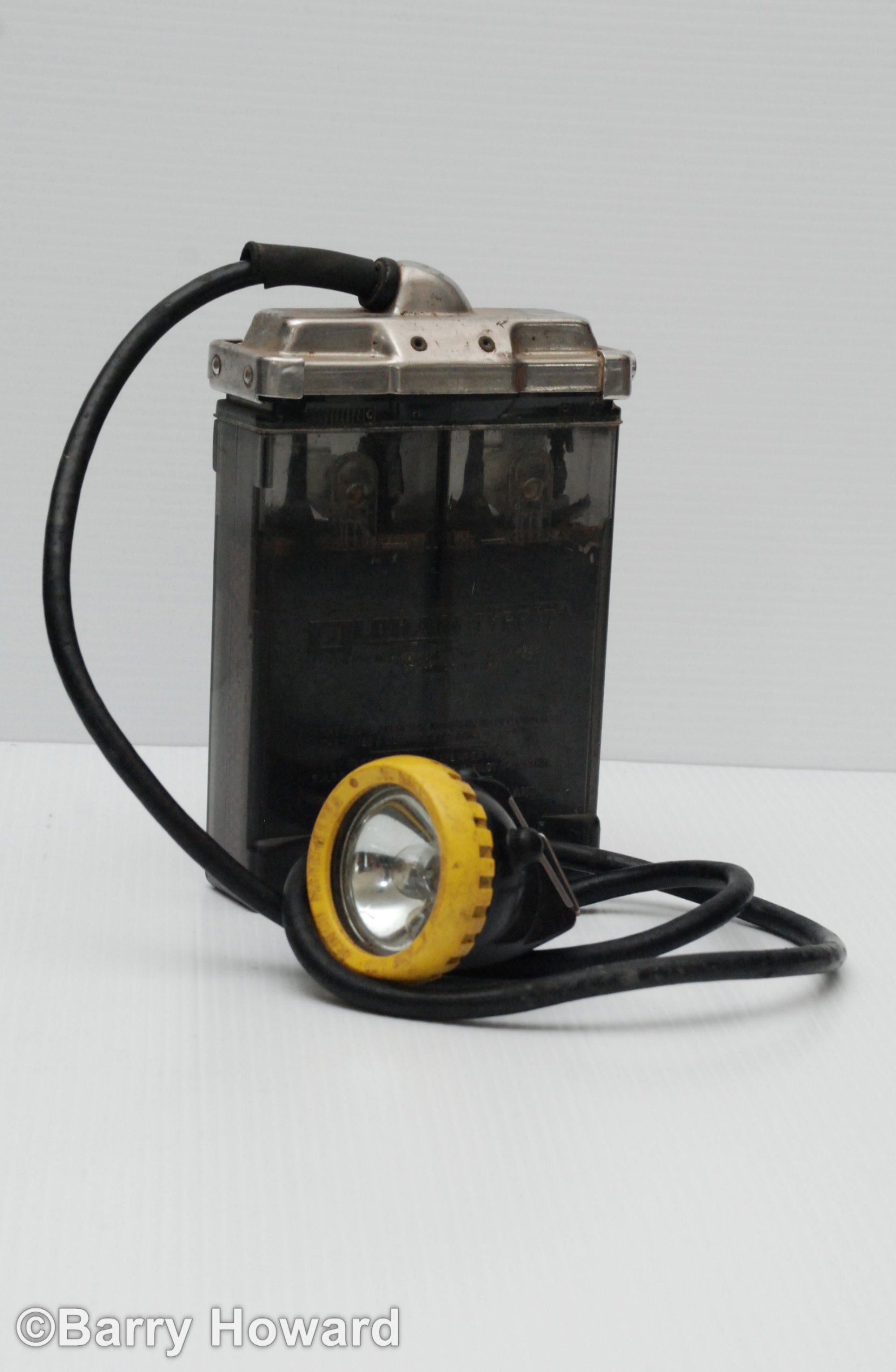 Oldham cap lamp and battery [1989-1999] | Living Histories