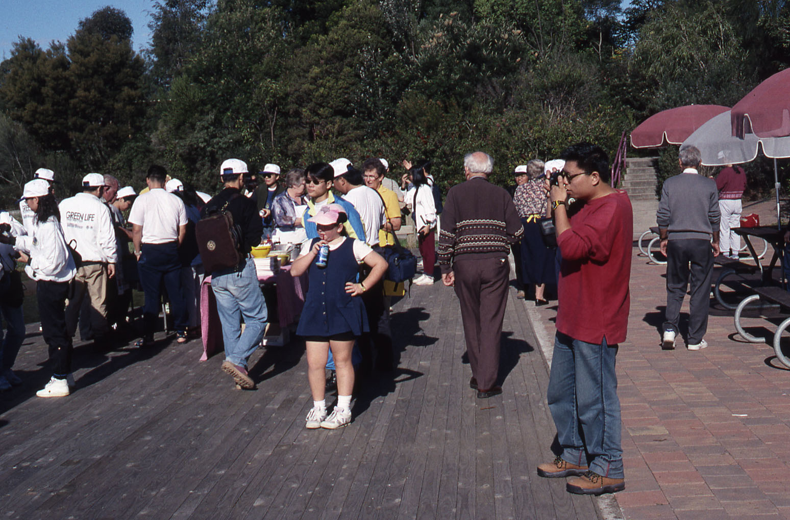 Hong Kong Leos visit, Hunter Wetlands, Shortland, NSW, 20 June 1996 ...