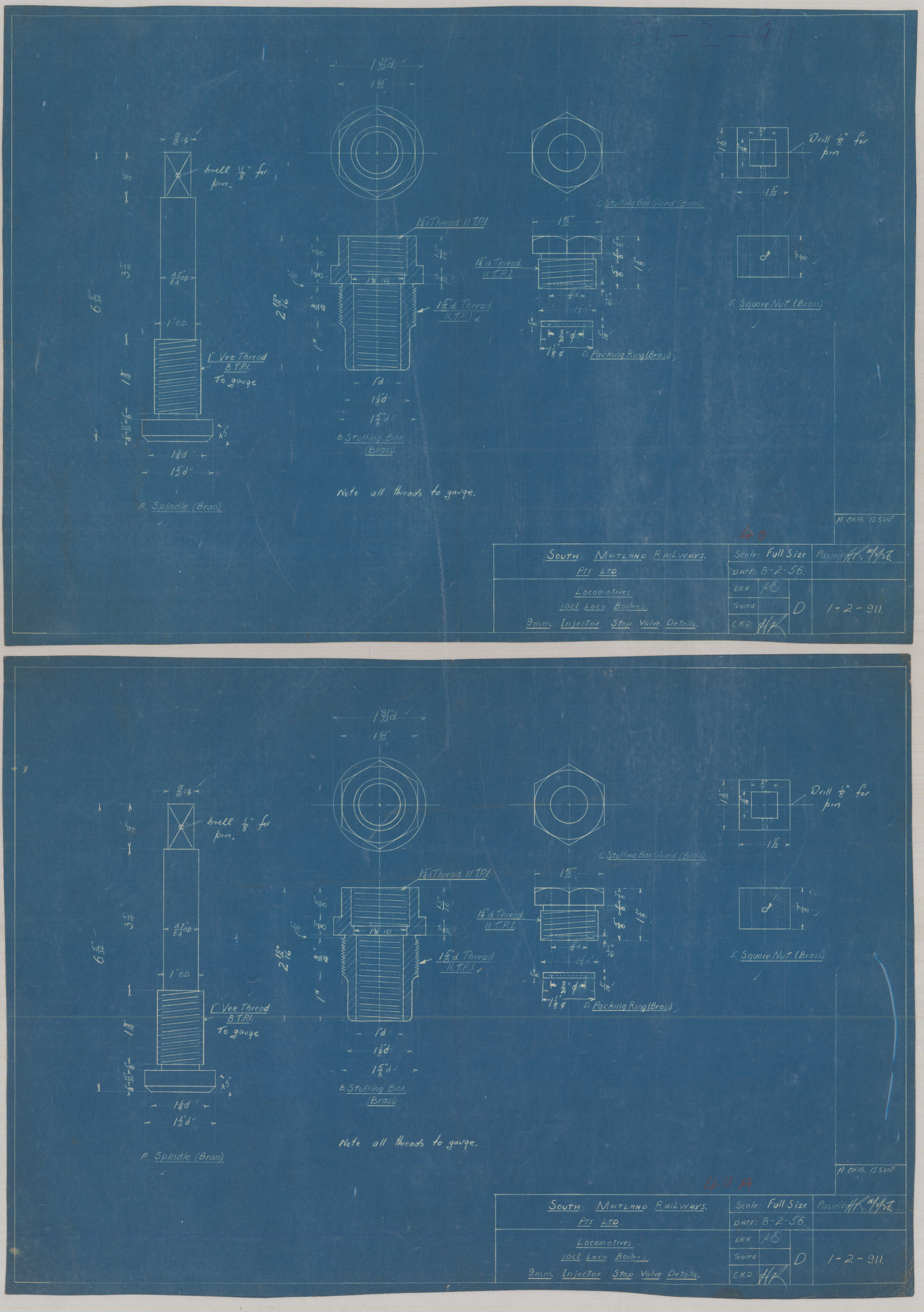 South Maitland Railways Pty Ltd - Locomotives, 10 Class loco boilers, 9 ...