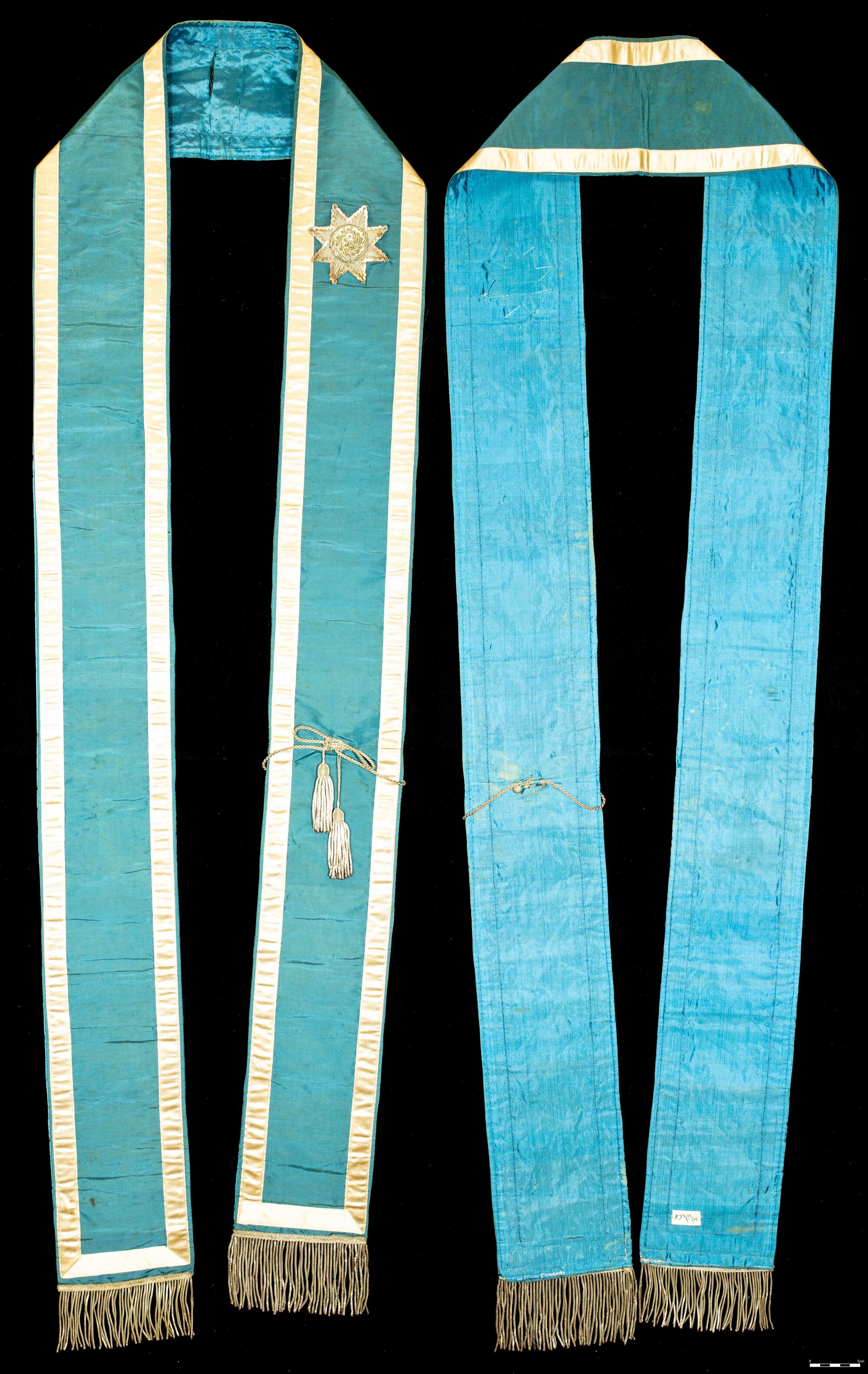 Sash, I.O. Rechabites, with eight pointed star | Living Histories
