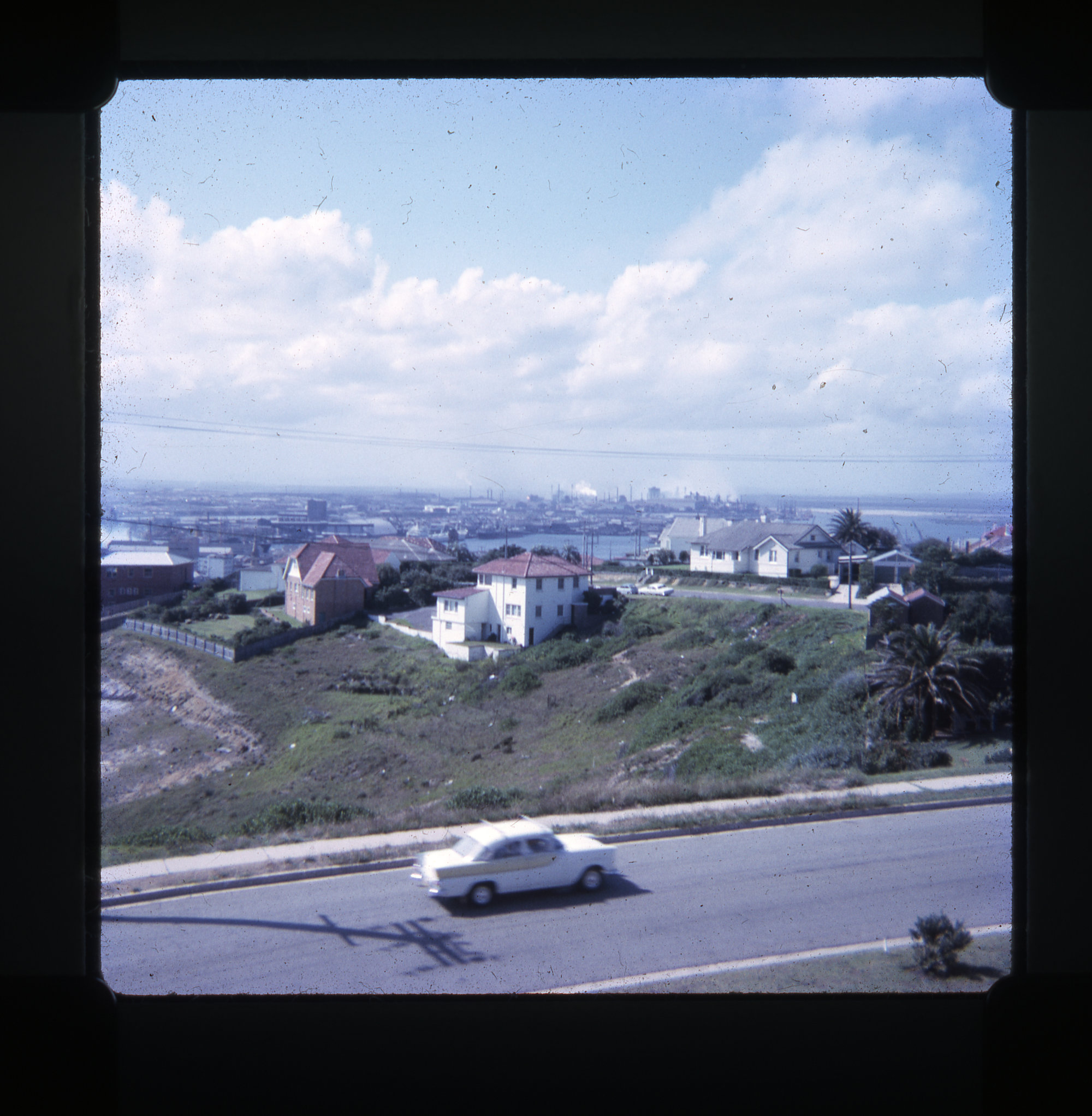 Newcastle from Shepherds Hill, Newcastle, NSW, 1966 | Living Histories