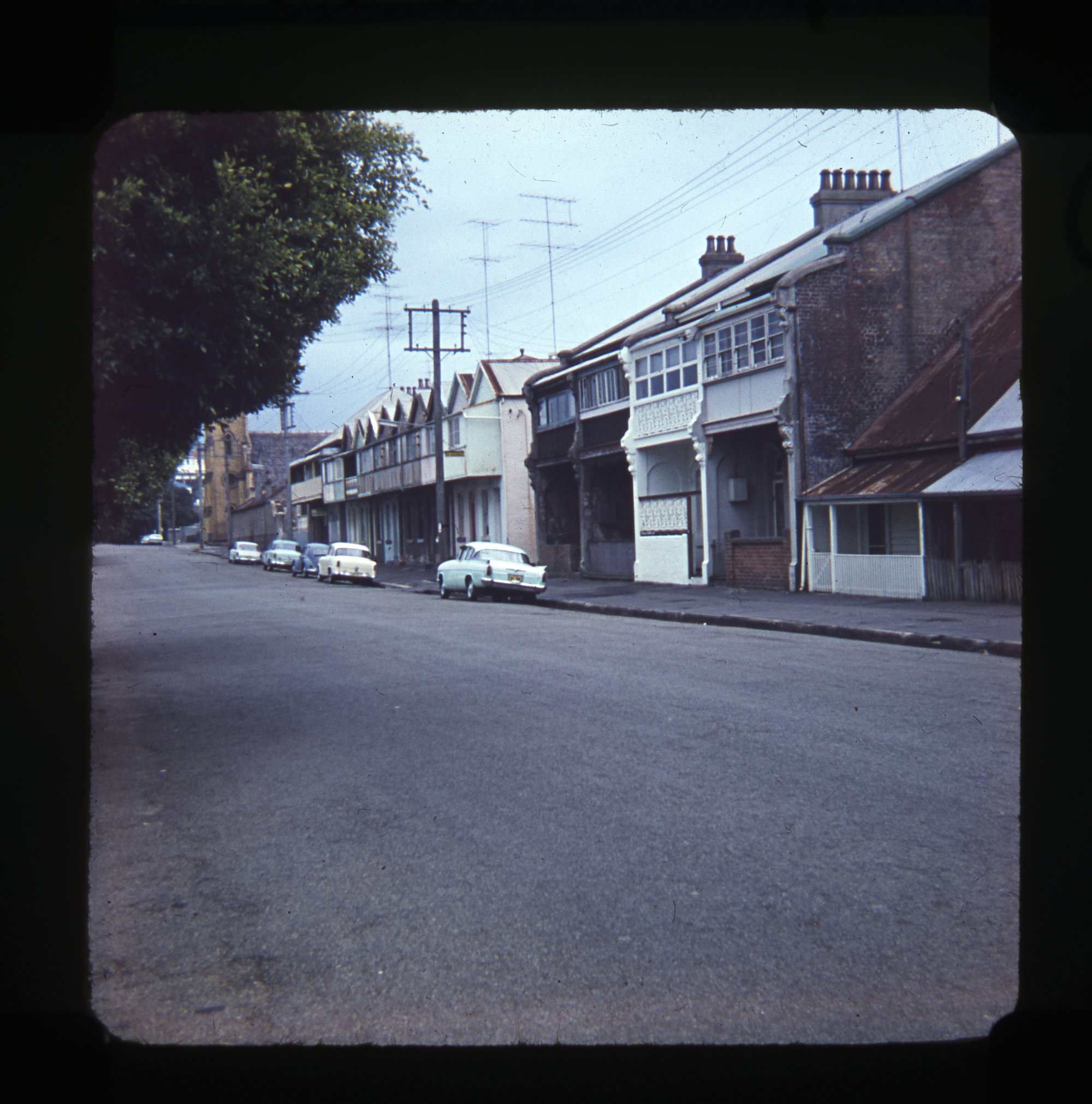 Laman Street terraces, Cooks Hill, NSW, 1968 | Living Histories