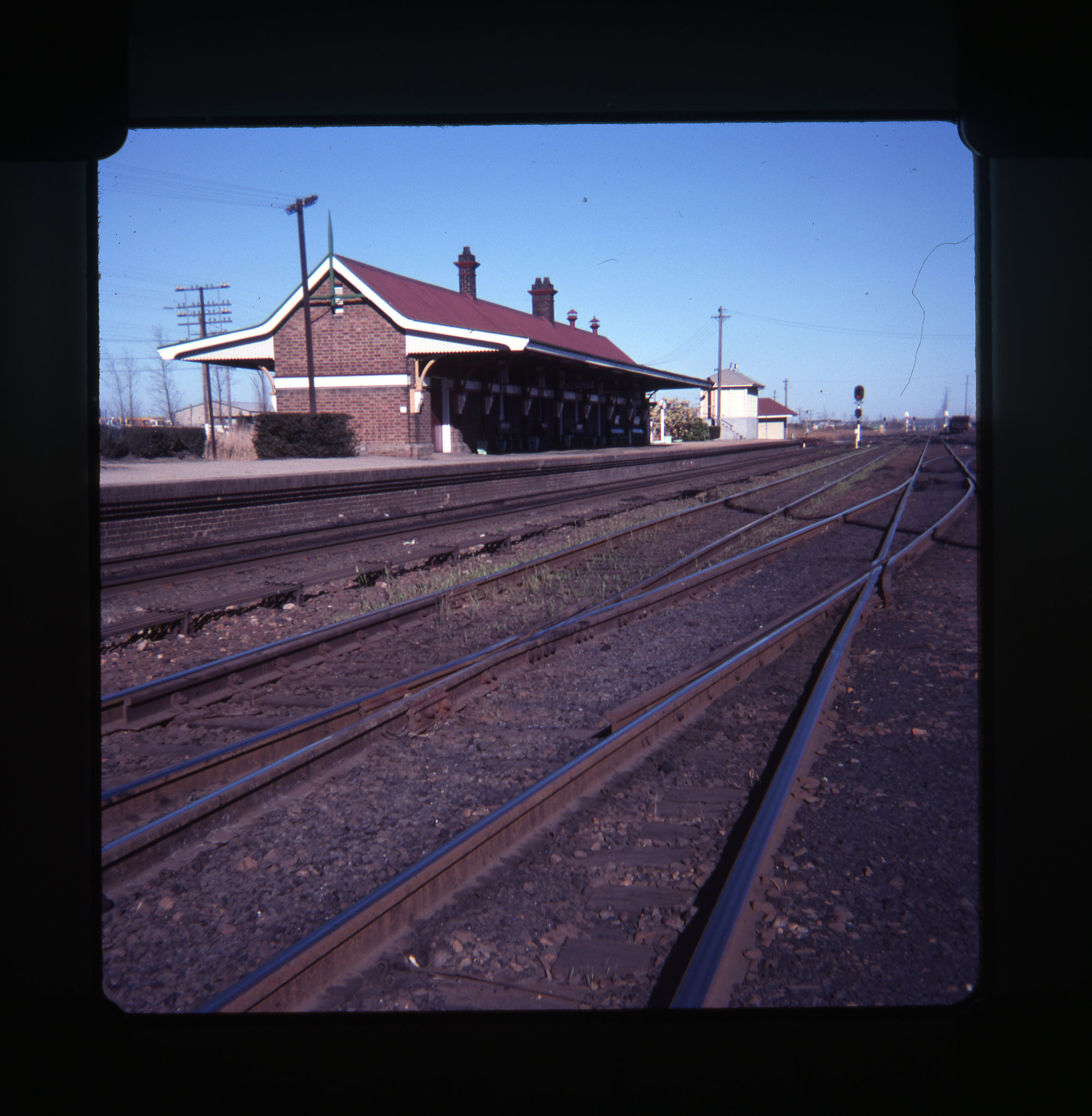 Hexham Railway Station, NSW, 1977 | Living Histories