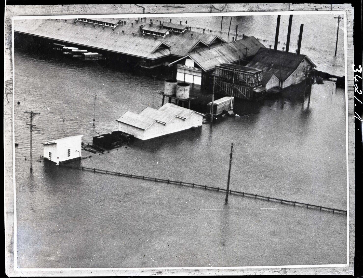 Factories in flood waters | Living Histories