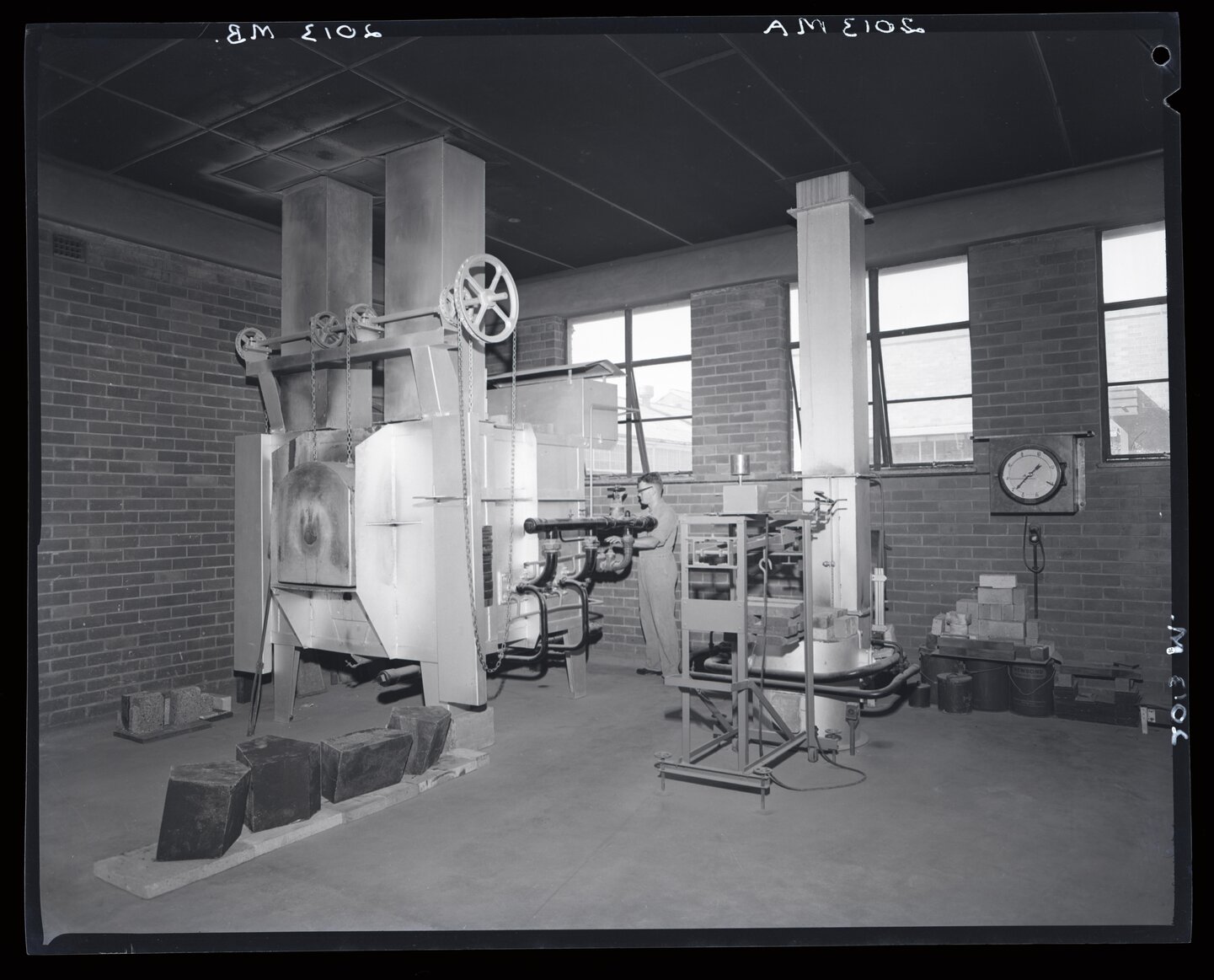 Newbold General Refractories, [kiln] 1961 | Living Histories